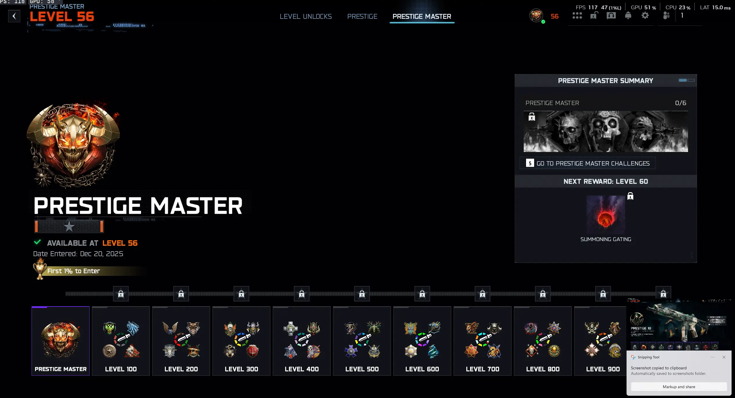 Achetez BO7/WZ Simple Prestige Master LEVEL 56 Xbox ⭐️ Linkable To ⭐️ ...