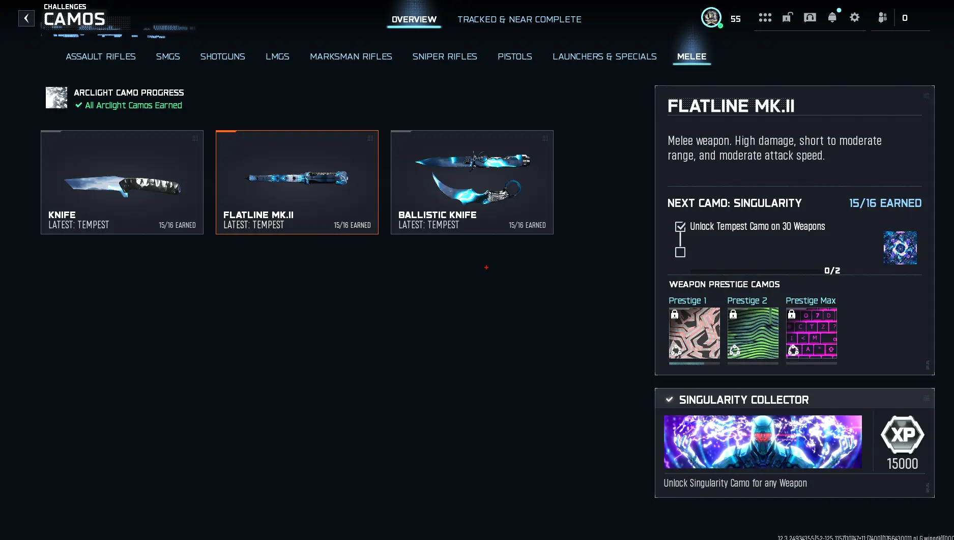 Kaufe 【 BO7 / WZ5 】 Singularity Infestation prestige 7 level 55 High ...