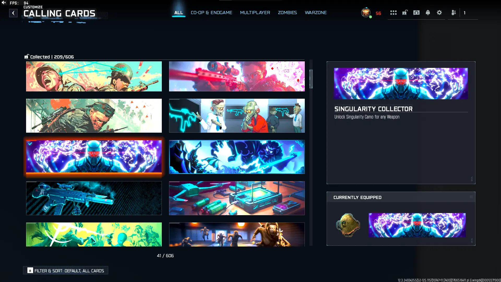 Buy 🔥 BO7 & WZ 🔥 Apocalypse X Singularity Prestige Master 🎄 900 Camos ...