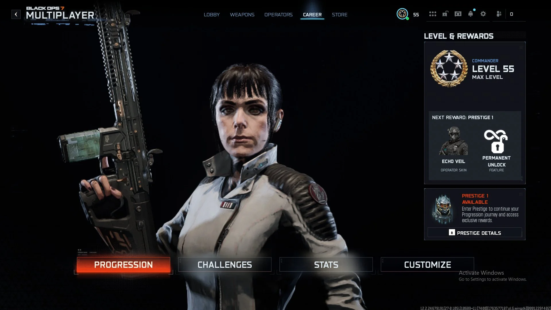 Buy BO7 | 14 Arclight Camo | Level 55 | Full Access | 6 AR + 6 SMG + 2 ...