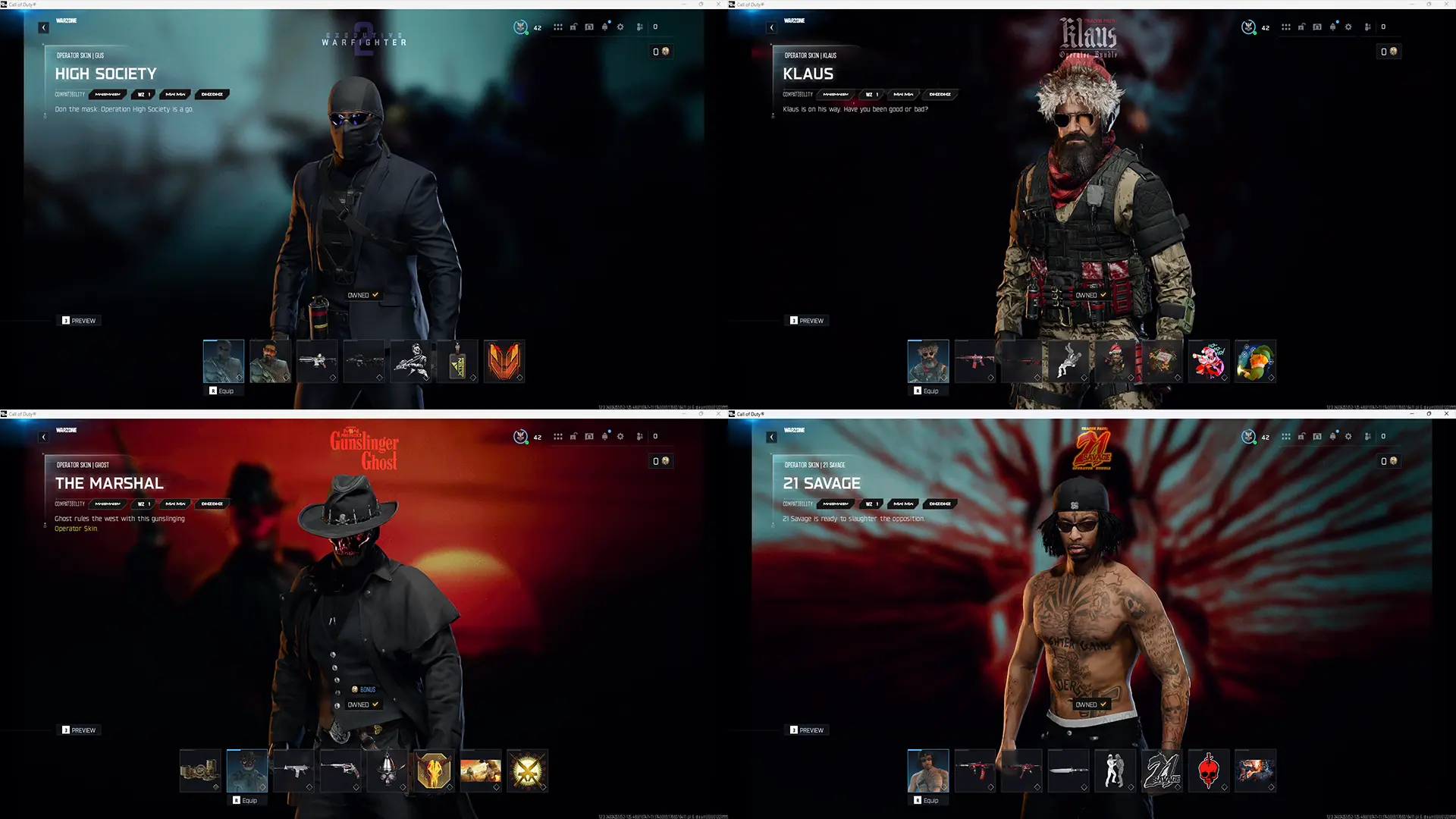 Buy 🔥 115 Operators | 183 Guns Unlocked | 8 Max BO6 Guns | MW2 Prestige ...