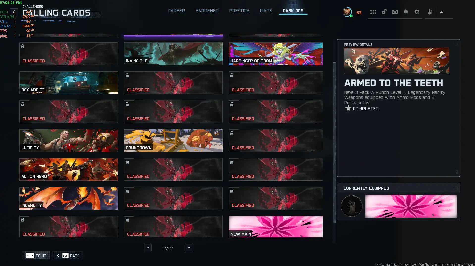 Αγόρασε Black Ops 7 Endgame 🚀 Infestation 100% Unlocked 🔮 Infestation ...