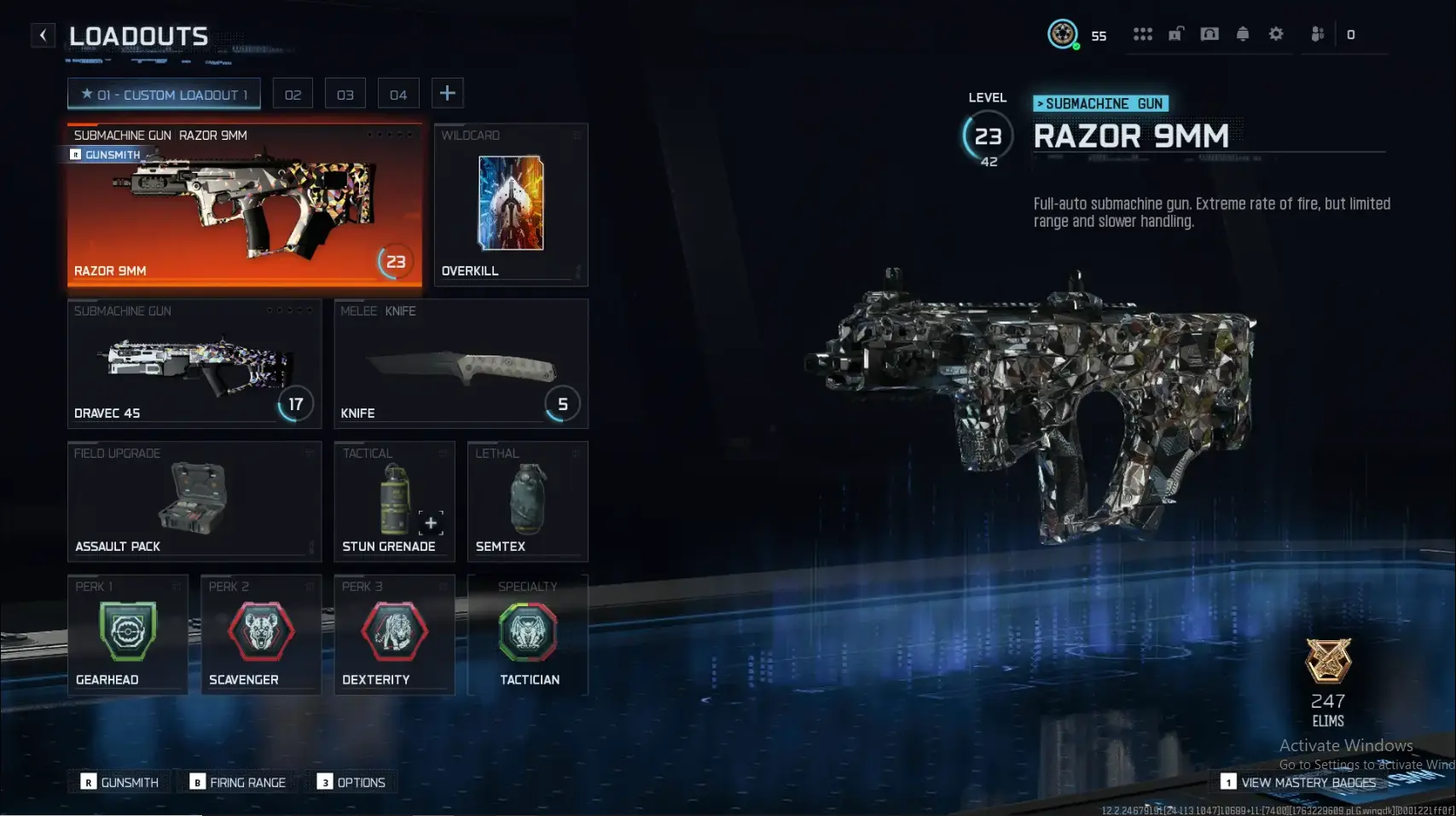 Buy 💎 BO7 / WZ5 12 Arclight Camo | 🏆 Level 55 | 🎭 16 Operators | ⚾ 160 ...