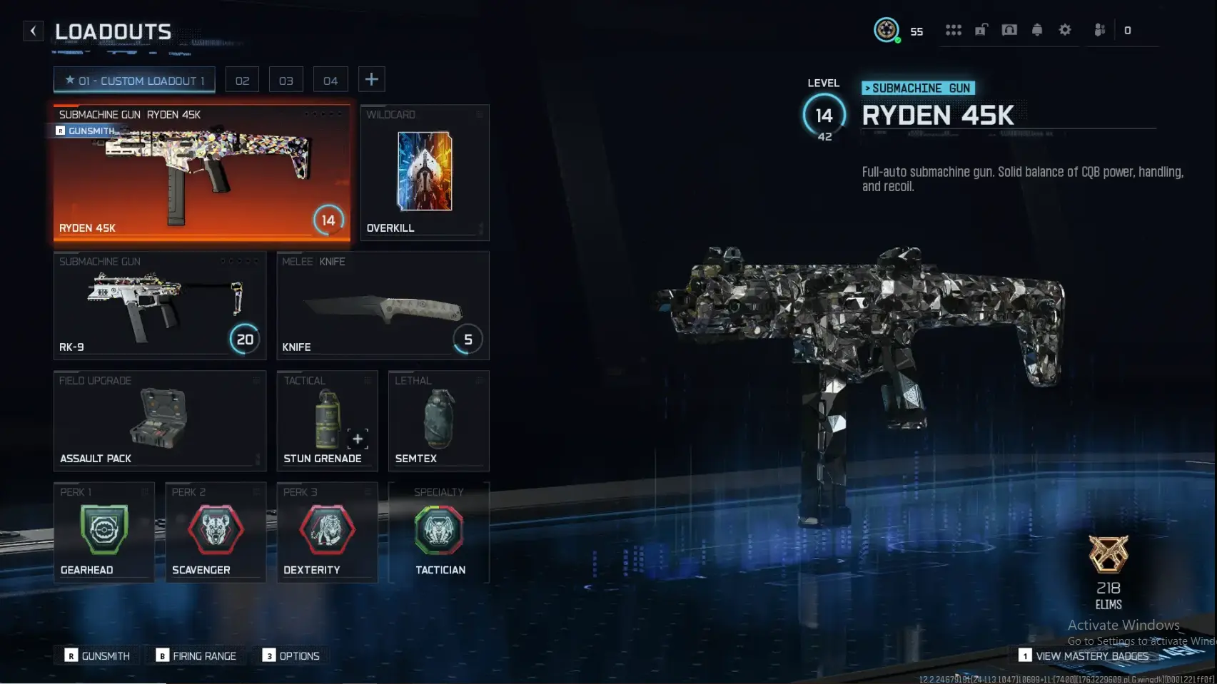 Buy 🎊 Black OPS 7 + New Warzone 🏆 12 Arclight Camos Level 55 🎭 18 ...