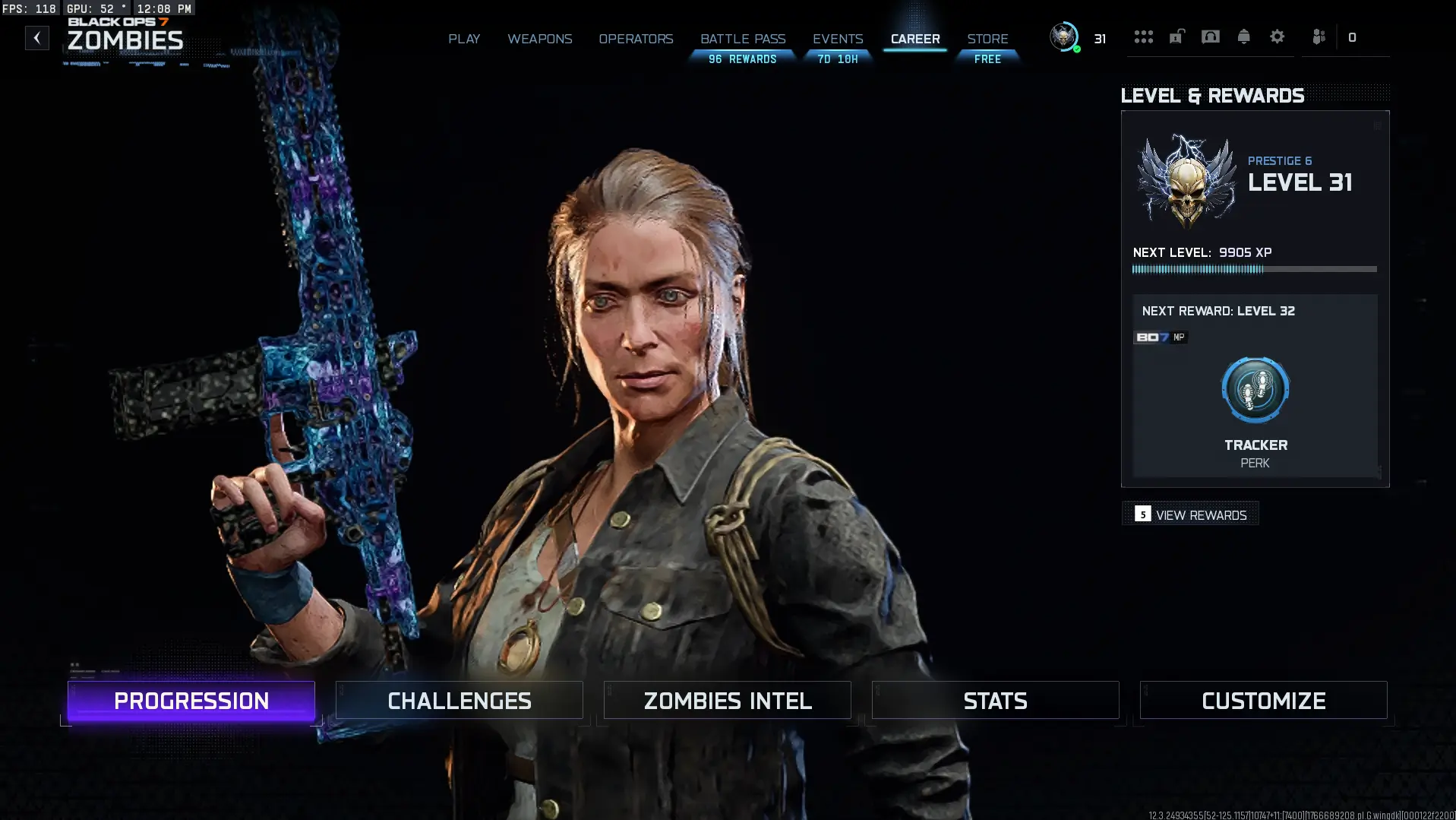 Køb BO7 🎮 l Infestation & Singularity 🧟🎨 Hard Unlocked l Prestige 6 🏅 l ...