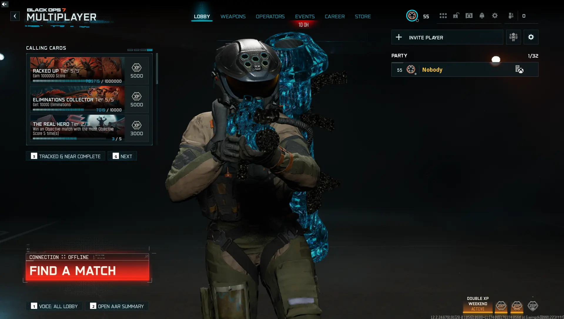 Buy 🏆 Black OPS 7 Warzone 5 💎 30 Singularity Camos 🏆 Level 55 ⸱ Ready ...