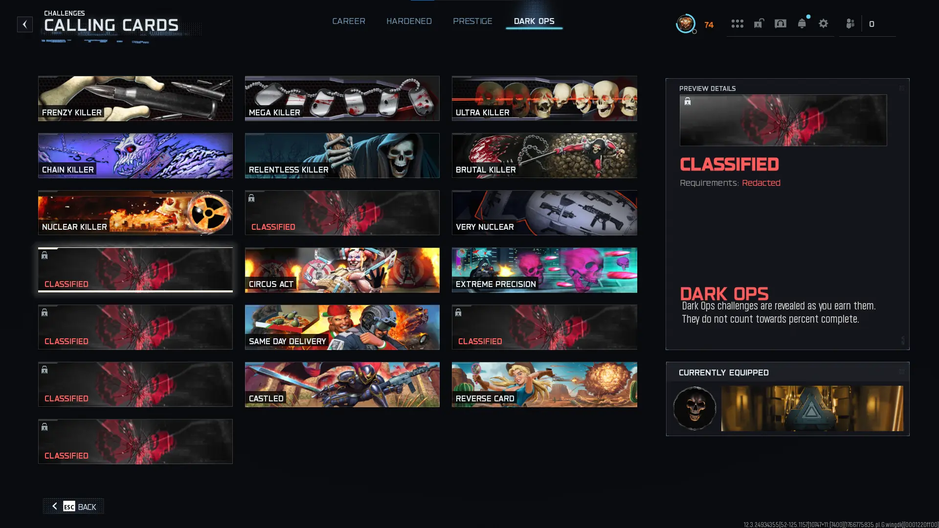 Αγόρασε 🎮【 Prestige Master ⸱ level 74 】|【New Warzone & Bo7】|【 35 ...