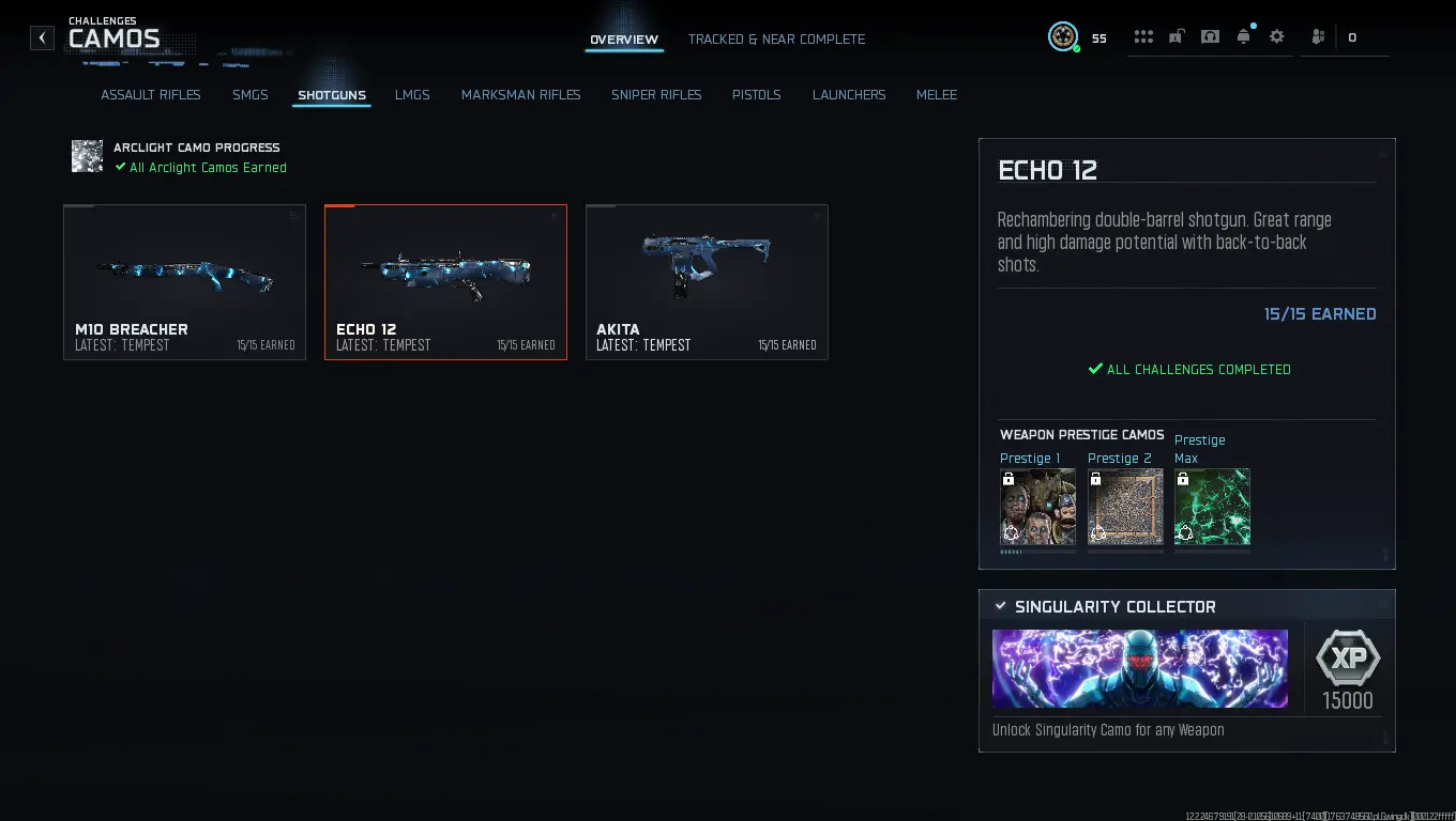 Buy BO7 ⭐ Level 55 ⭐ 30 Singularity Camos ⭐ Full Access ⭐ INSATANT ...