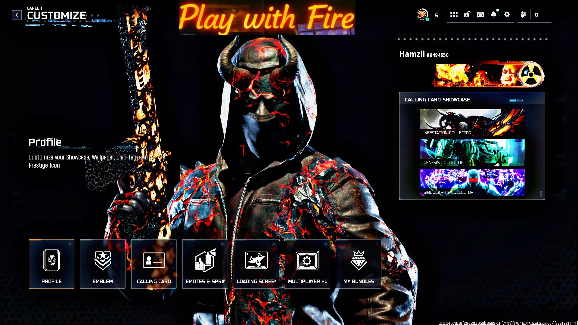 Kup Black Ops 7🎖️Prestige Master Icon🌀 Infestation + Singularity ...