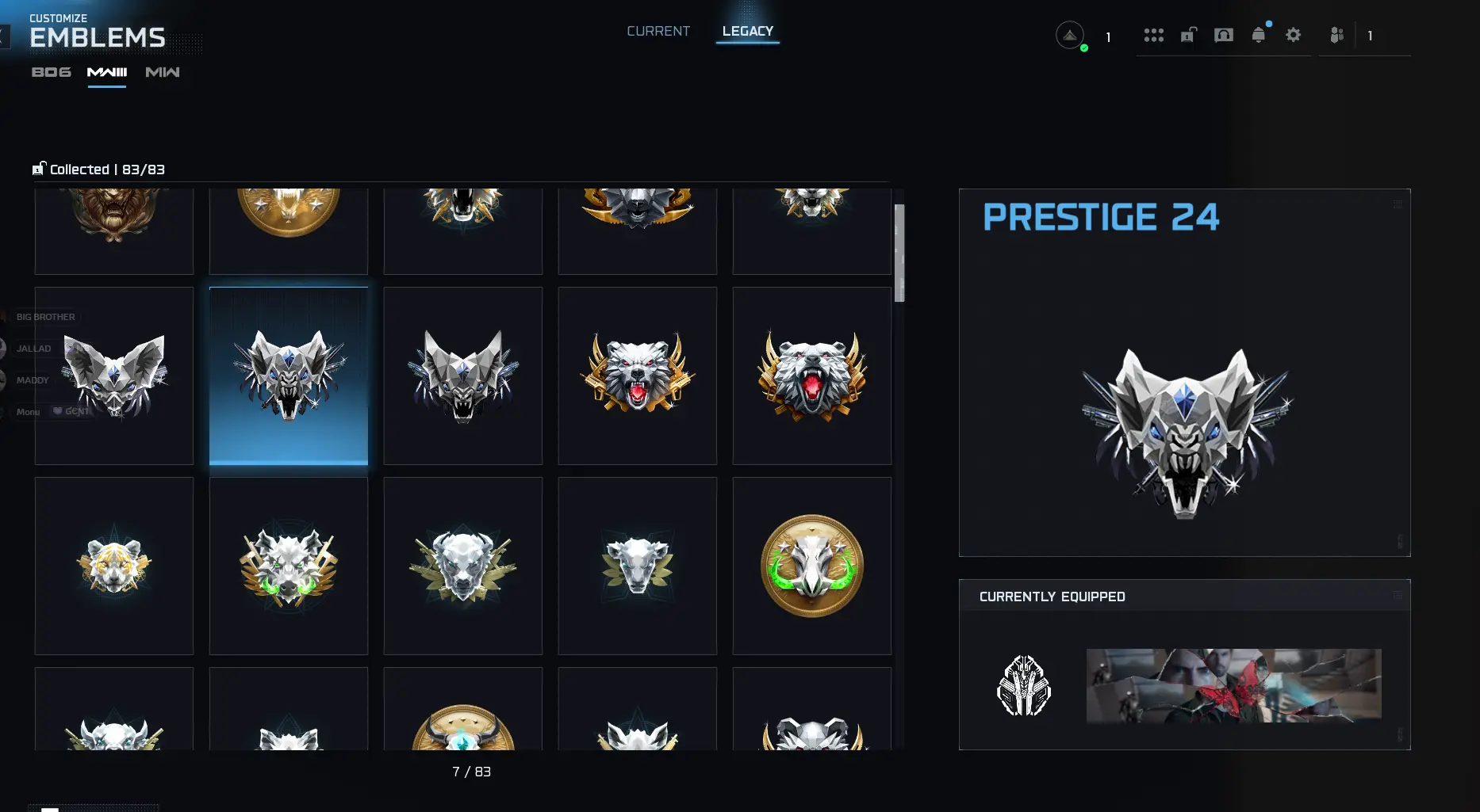 Buy 🧩 MW3 ⚡ Level 1200 | 🎭 Michael Myers BlackCell | 🔫 Many Guns Maxed ...