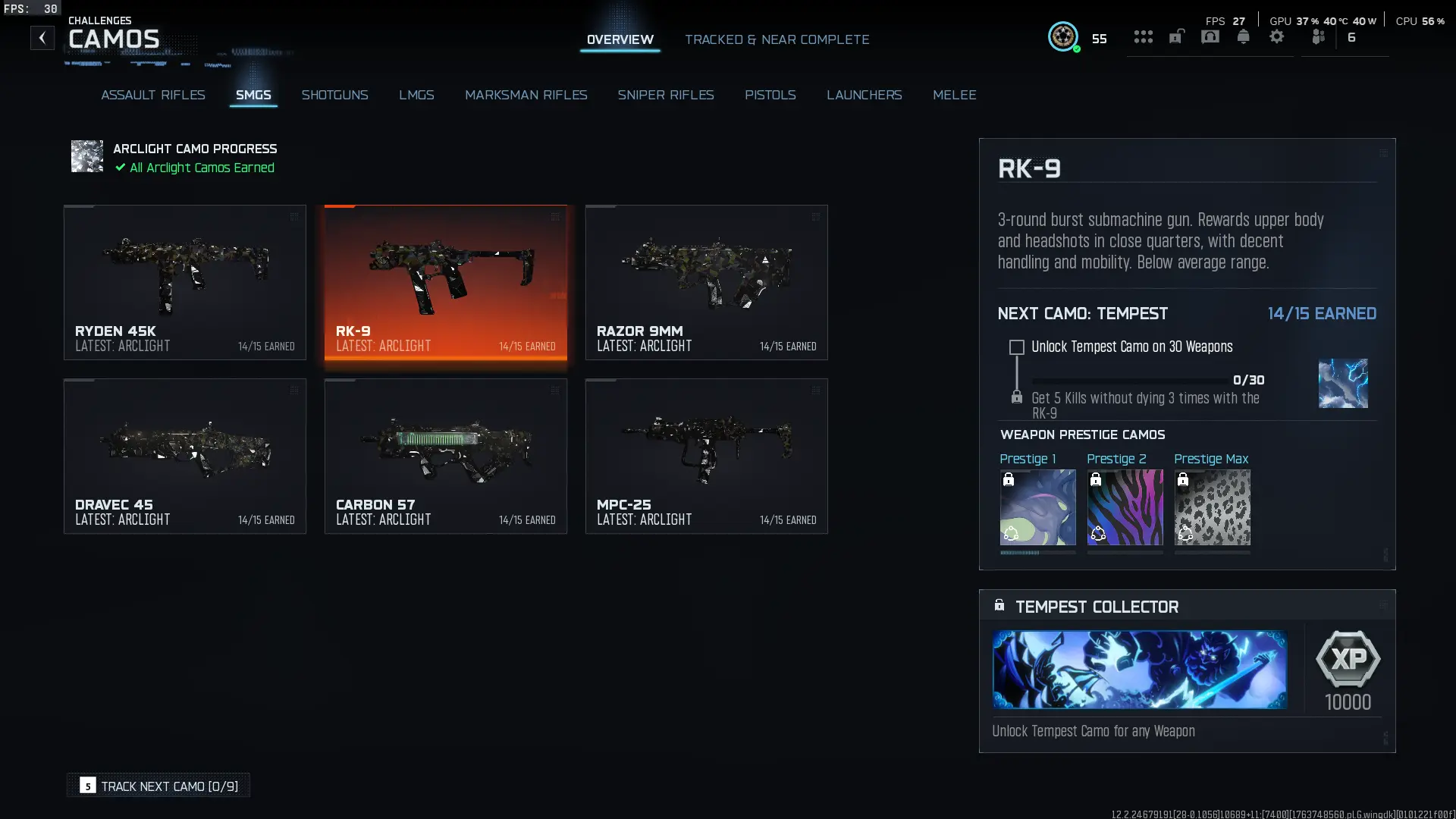 Buy 🌌 BO7 Multiplayer Account | 12 Arclight Camos Unlocked | Level 55 ...