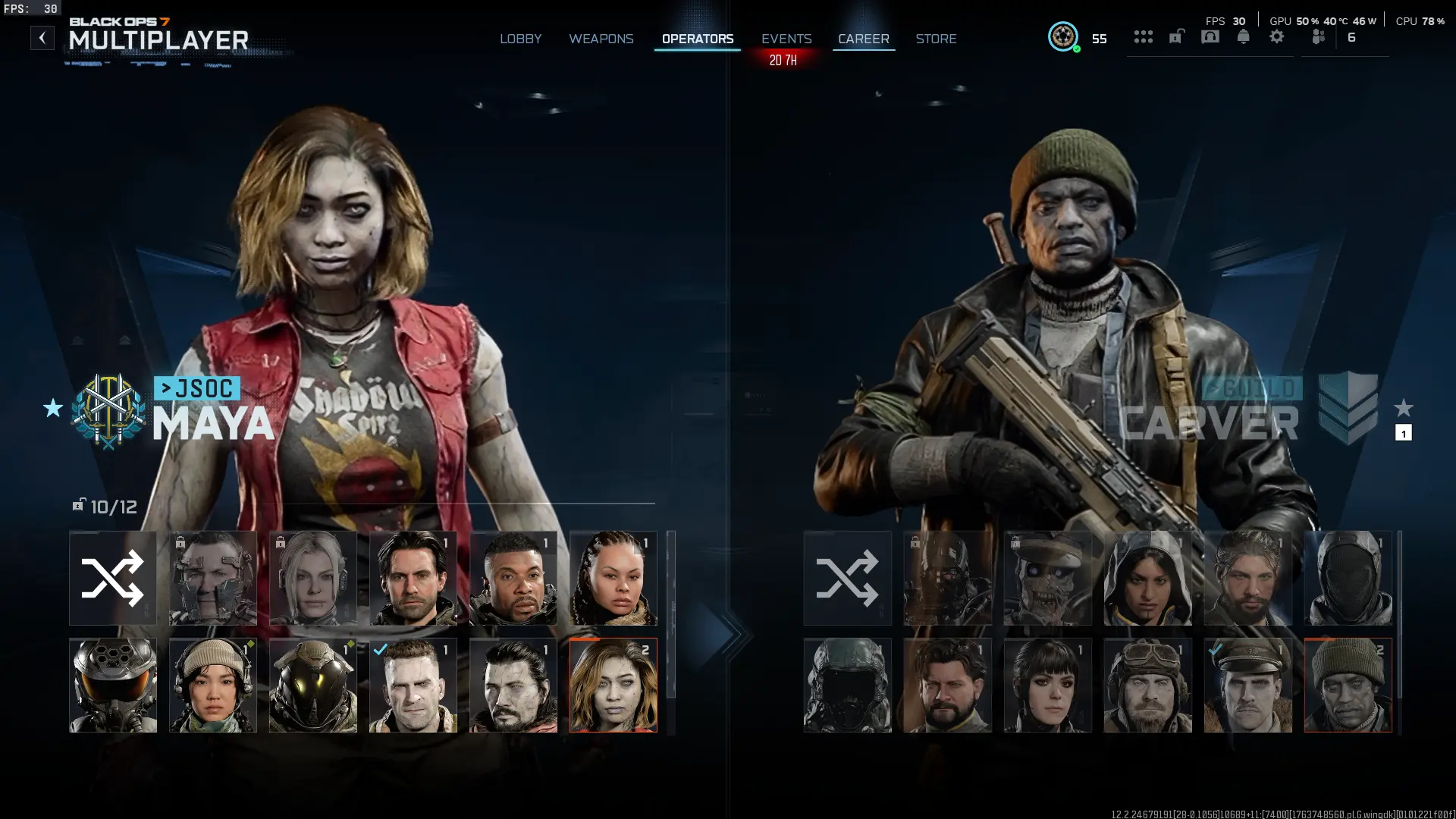 Buy 🌌 BO7 Multiplayer Account | 12 Arclight Camos Unlocked | Level 55 ...