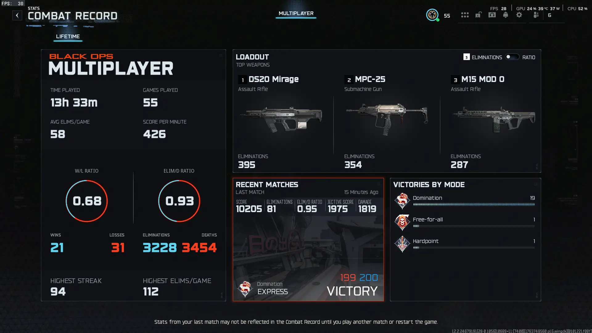 Buy 💎 BO7 Style-Focused Account | 12× Arclight Weapons | Level 55 Max ...