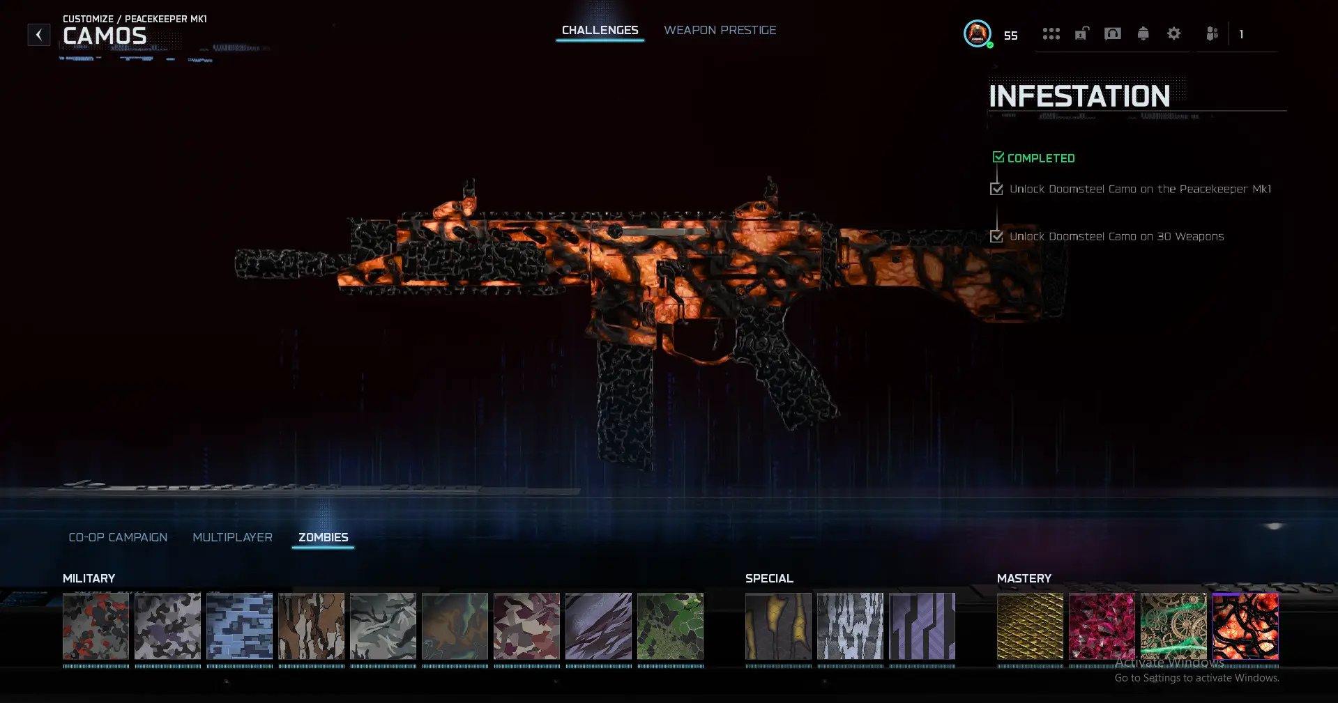 Buy 🔥 COD BO7 STACKED ACCOUNT | 💠 Singularity + Infestation | 🏆 ...