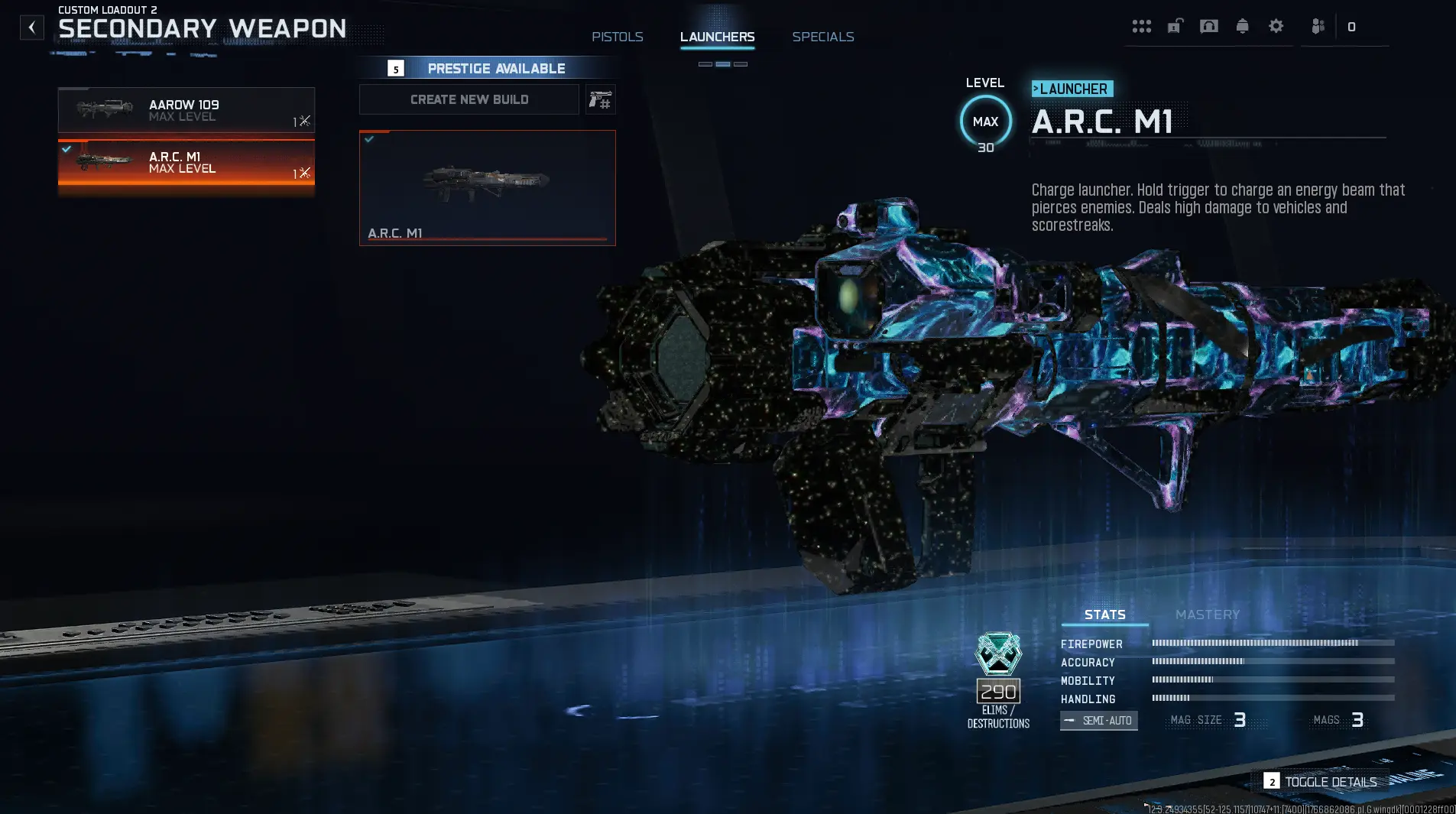 Kaufe Prestige Master Lv.63 | 35 Singularity | 35 Max Weapons | Lvl 250 ...