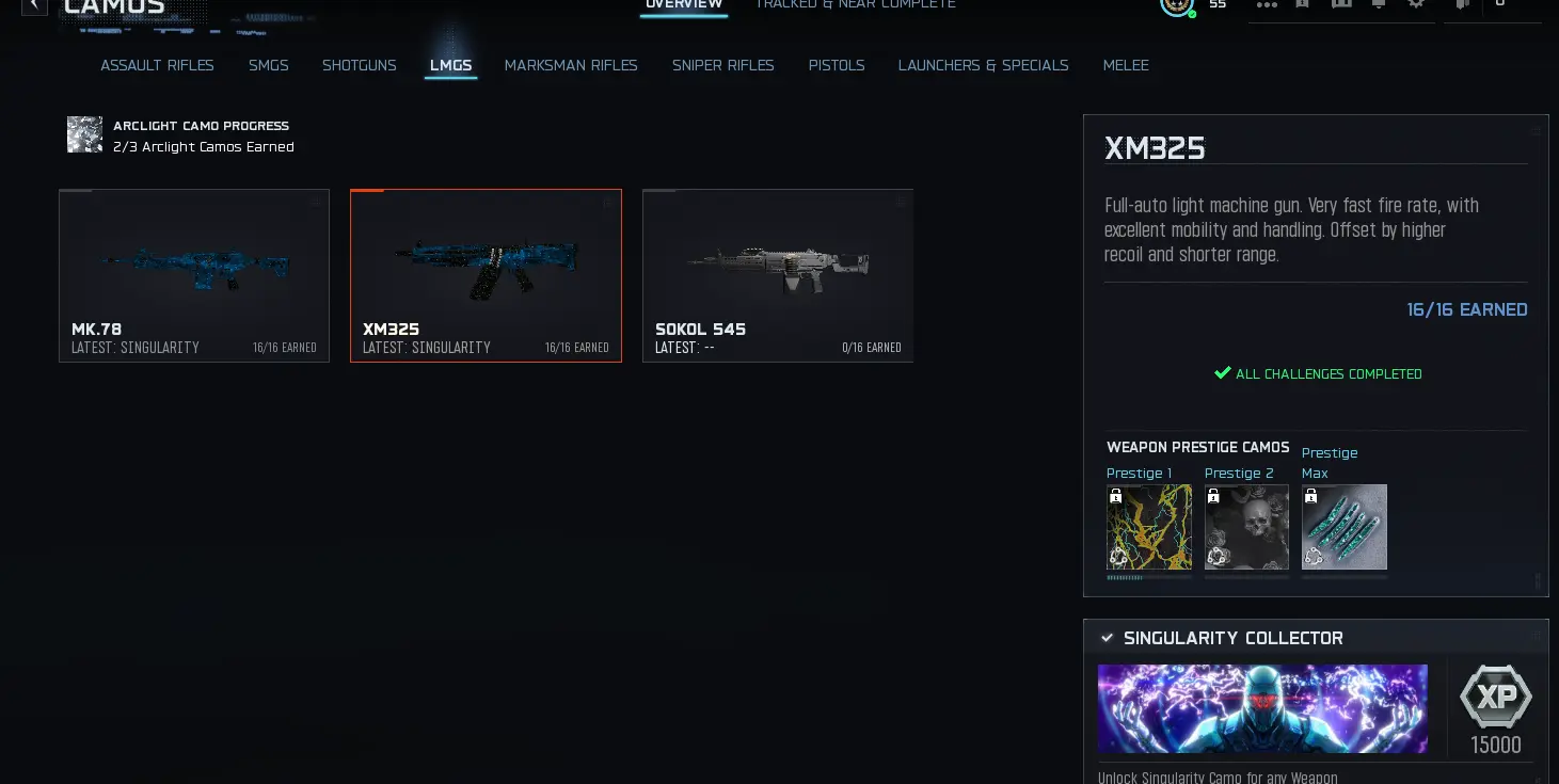 Kaufe Stacked BO7 Account | Mastery Camos Unlocked = Singularity ...