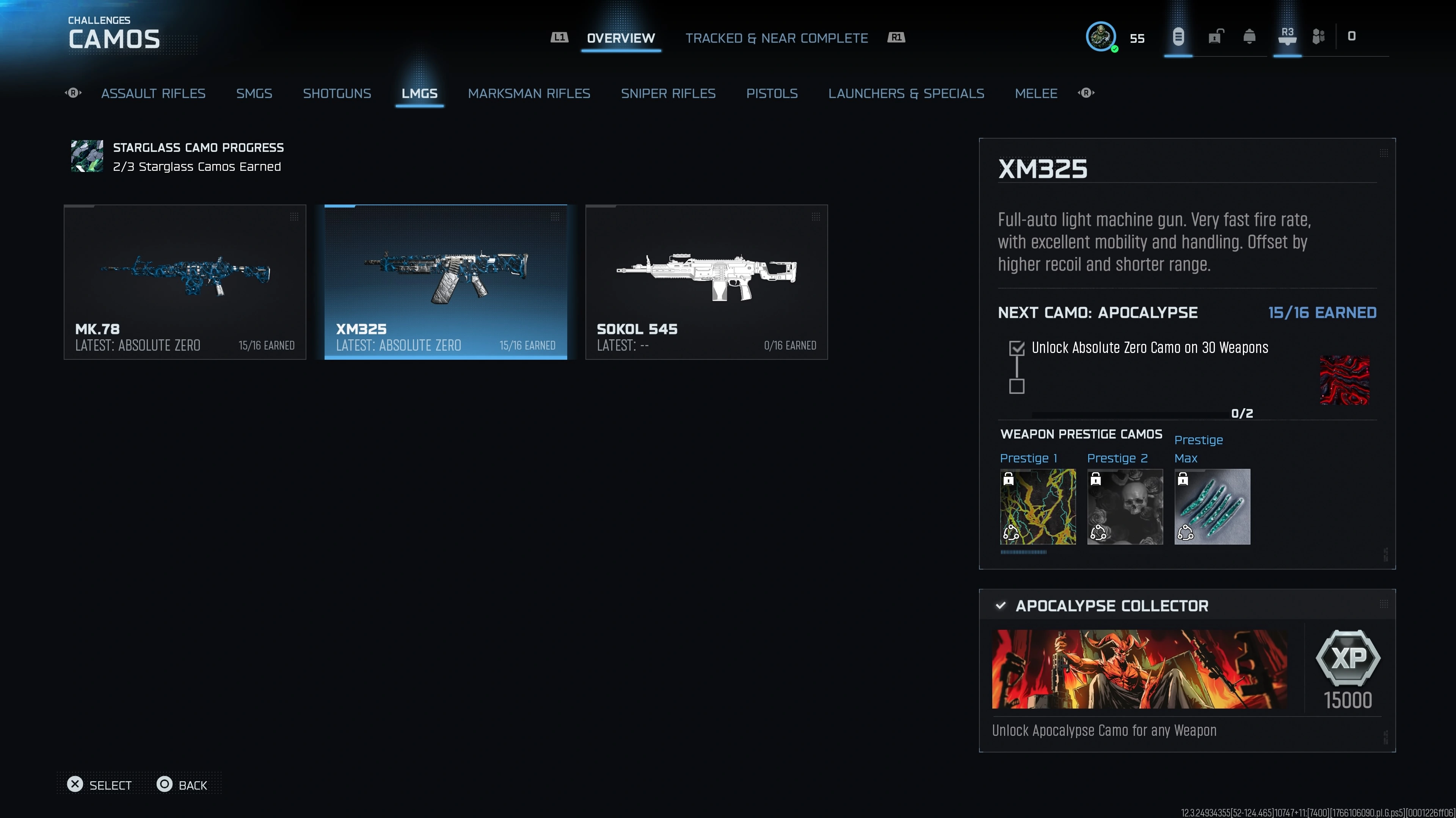 Buy Prestige Master With Apocalypse Camo on 30 Guns 💫 level 55 🔗 25 ...