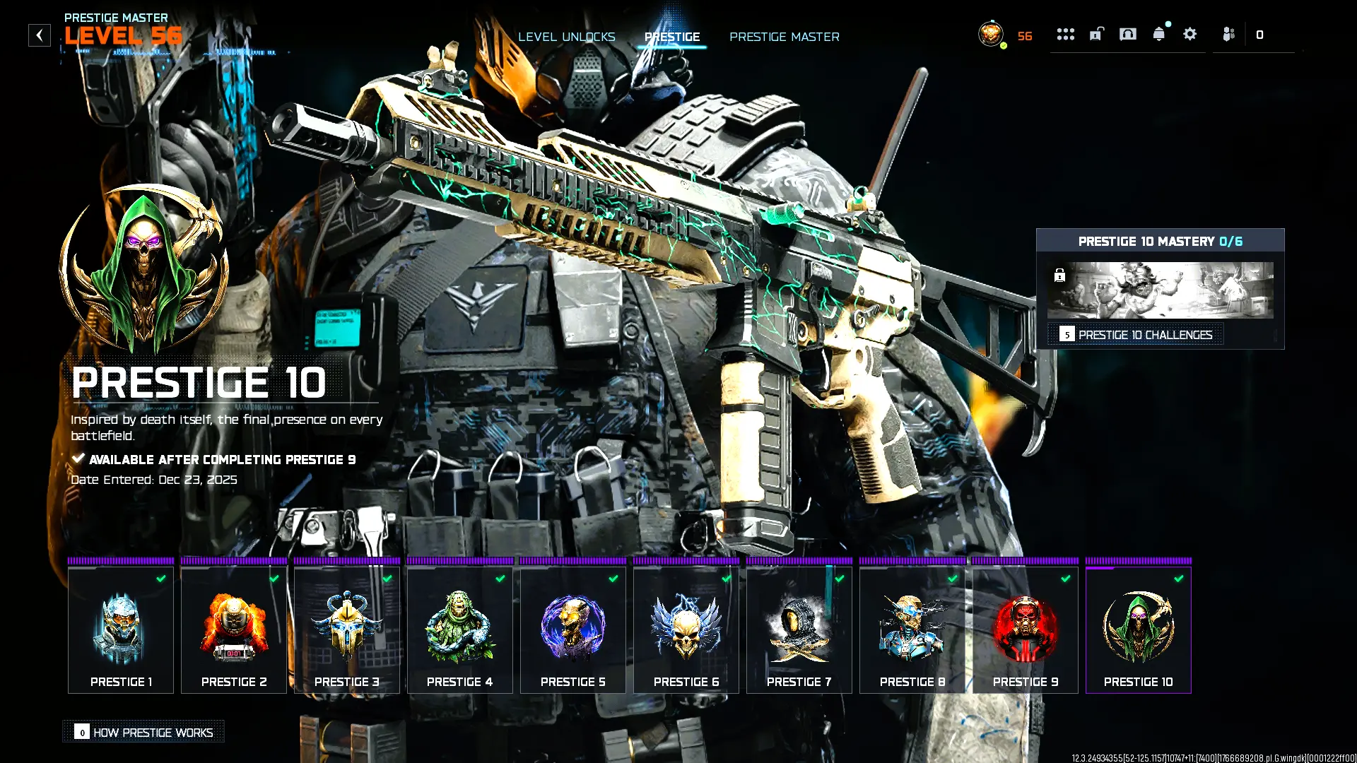 Vásárolj Vex ⭐ Prestige Master ️ level 55 ⭐ 22 Operators 🔥 All Prestige ...