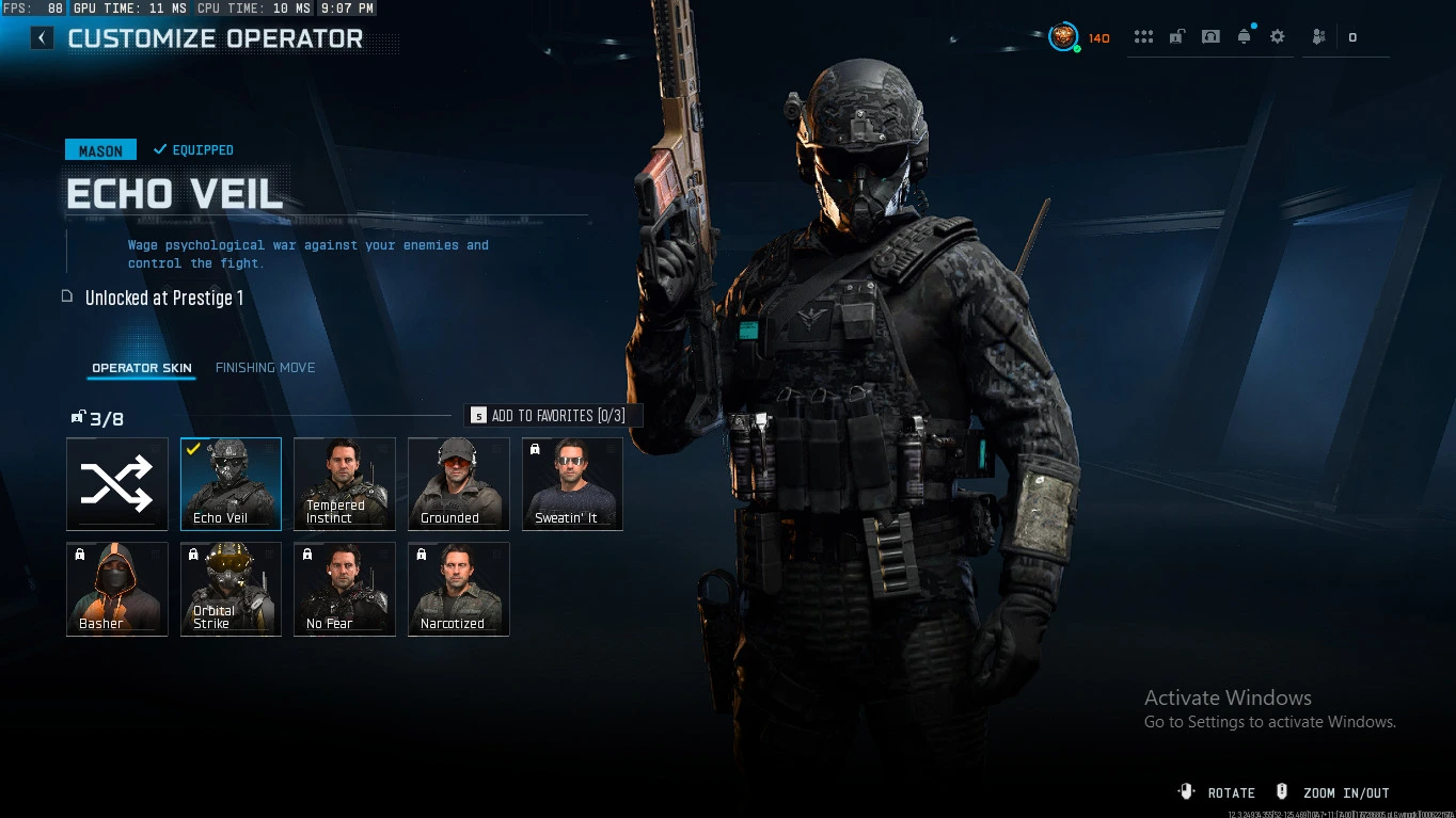 Koupit 【💎 Black ops 7 ⸱ Warzone 1 】 Nexus Horizon Camo ( 100% Hard ...