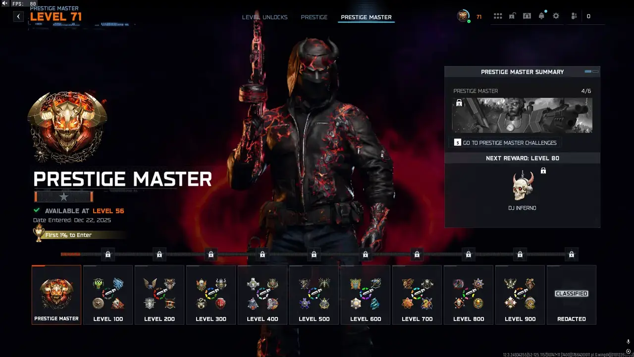 Buy 🔥 BO7 Elite 🔥 | 🛡️ Prestige Master | 🌀 Singularity Active | 🐺 450 ...