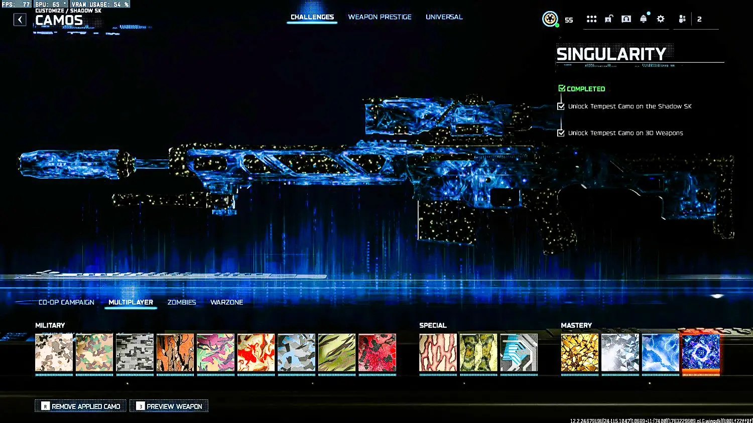 Buy 🔥 BO7 Elite 🔥 | 🛡️ Prestige Master | 🌀 Singularity Active | 🐺 450 ...