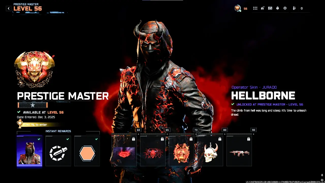 Buy 🔥 BO7 Elite 🔥 | 🛡️ Prestige Master | 🌀 Singularity Active | 🐺 450 ...