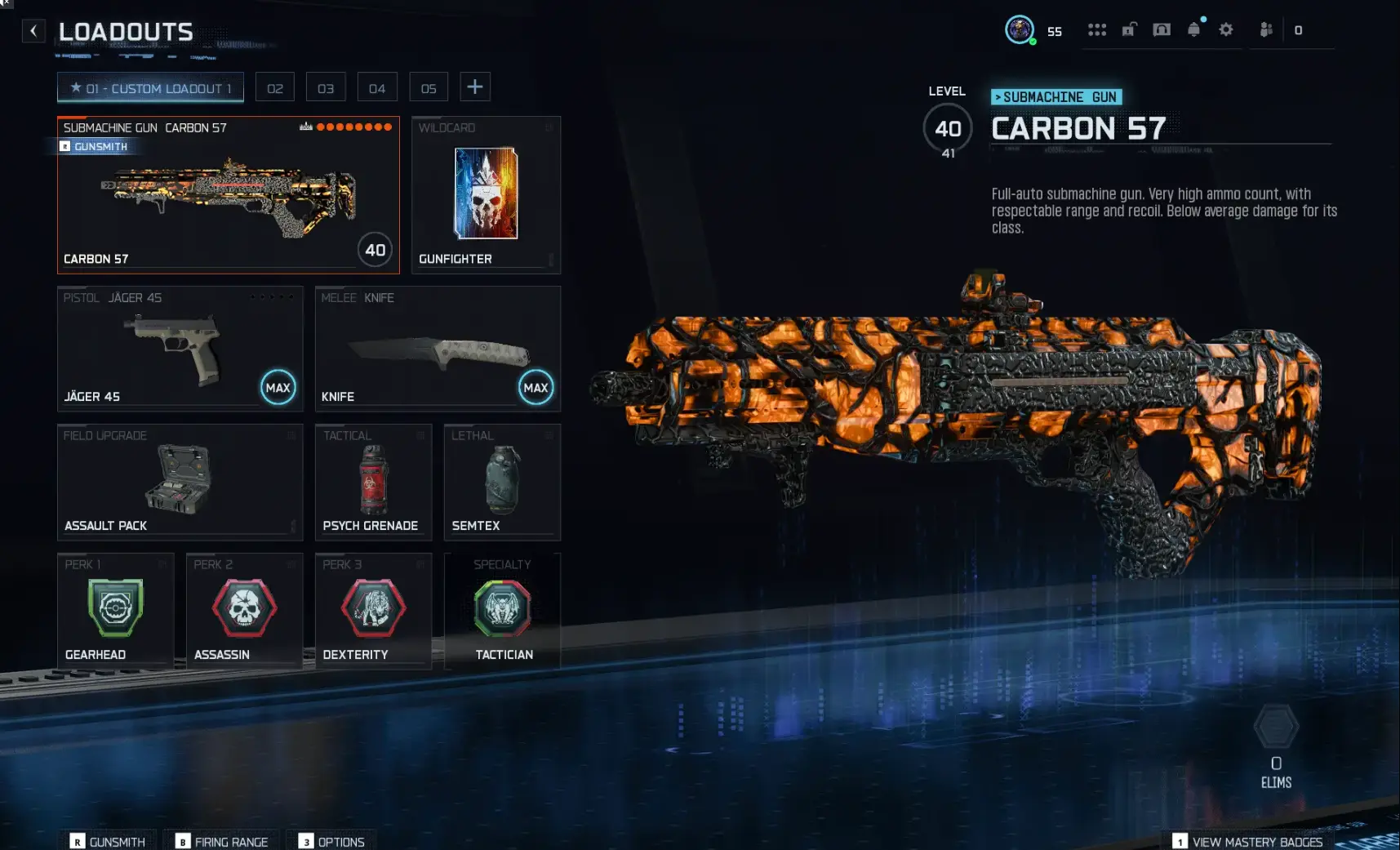 Acquista ⚡ BO7 ⚡ 🜸 Infestation Camo 450+ Camos 🦅 Prestige 1 to 3 LVL 55 ...