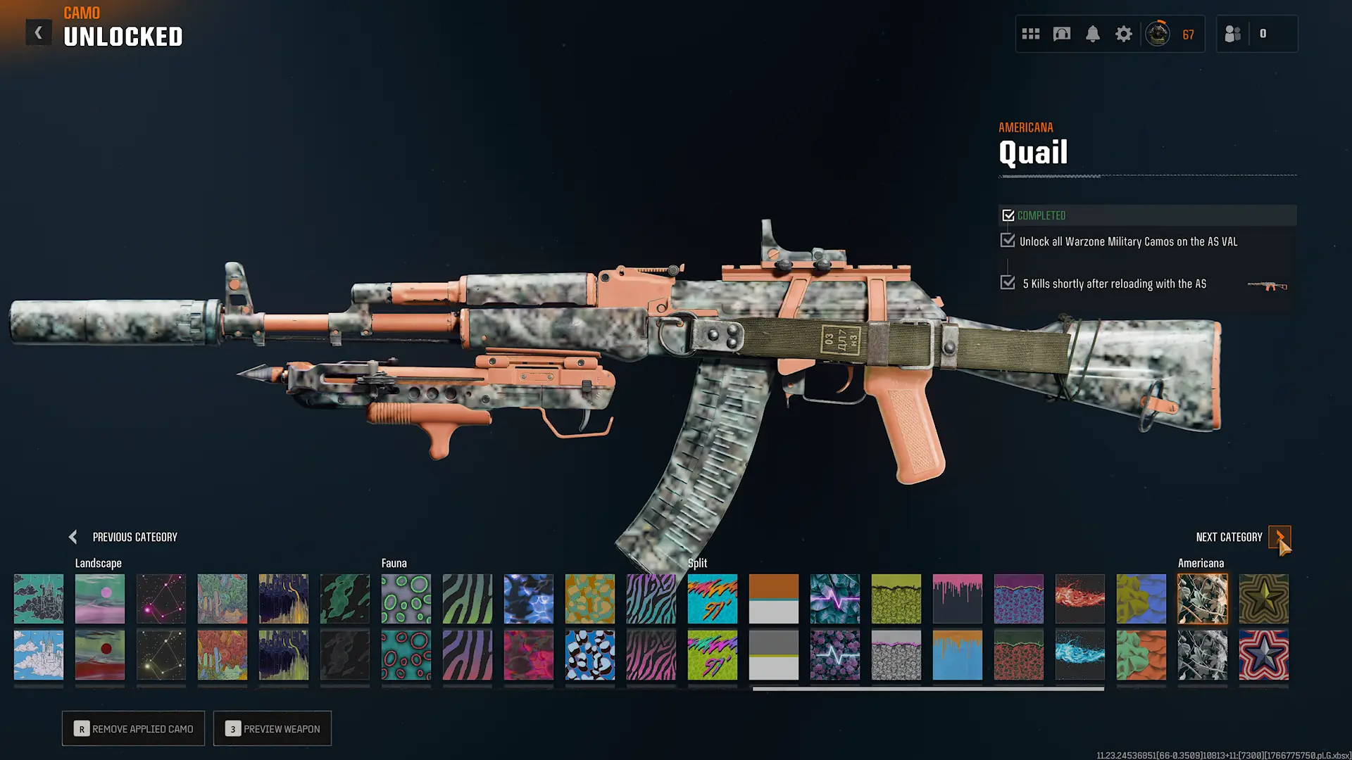 Buy 🔥 BO6 👑 Prestige Master 🏆 LEVEL 67 🌌 33× Nebula 🌑 33× Abyss 🔫 33 ...