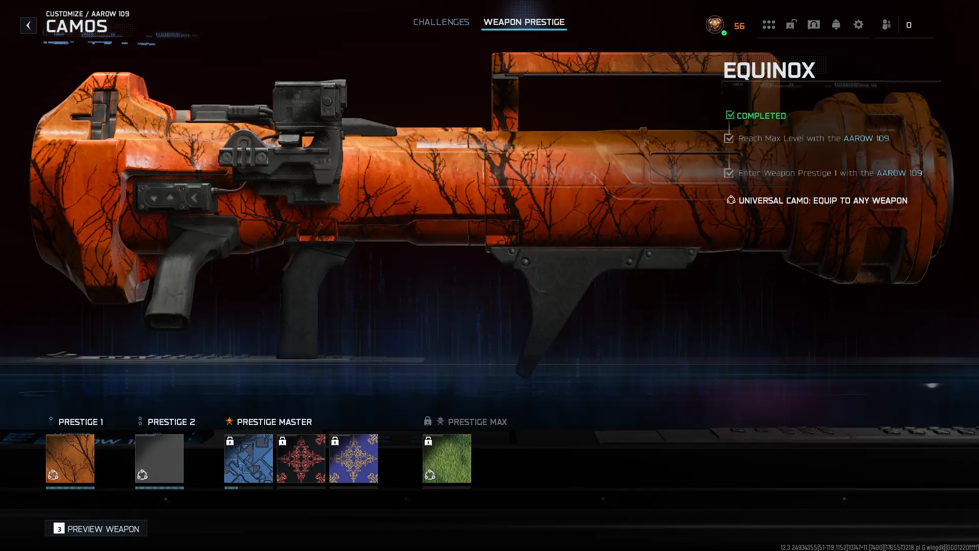 Achetez 【💎 Black ops 7 ⸱ Warzone 1 】33 infestation Camos & 16 Weapon ...