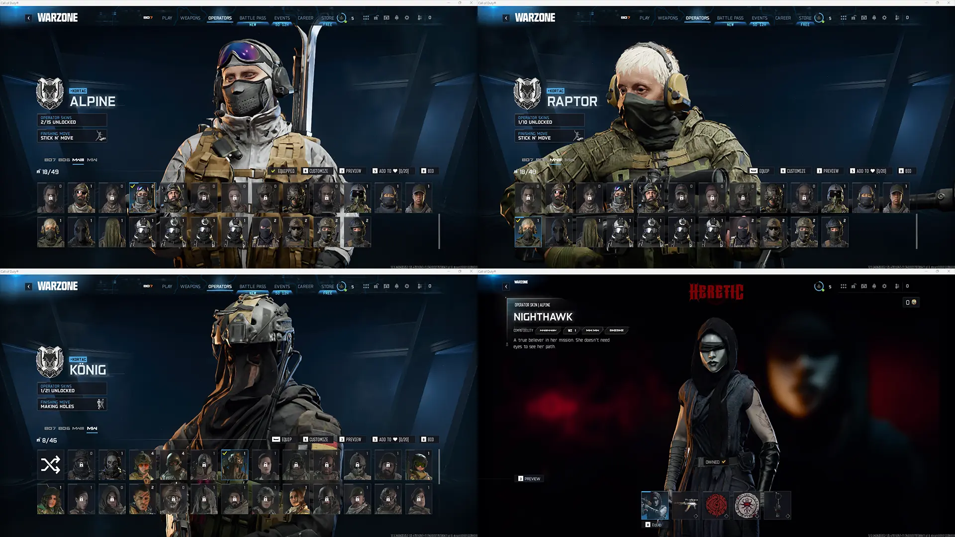 Buy 🔥 Prestige 7 Lv 350 | 30 Operators | 104 Guns Unlocked | Heretic ...