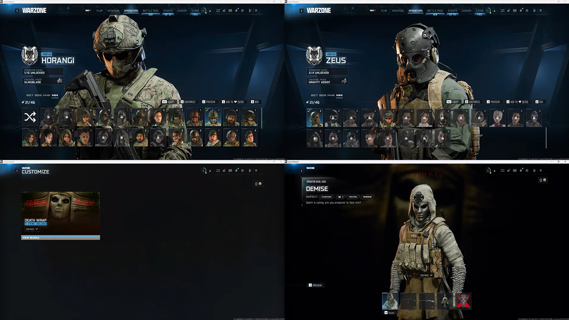 Buy 🔥 Prestige 5 Lv 250 | 153 Guns Unlocked | 72 Operators | Death Wrap ...