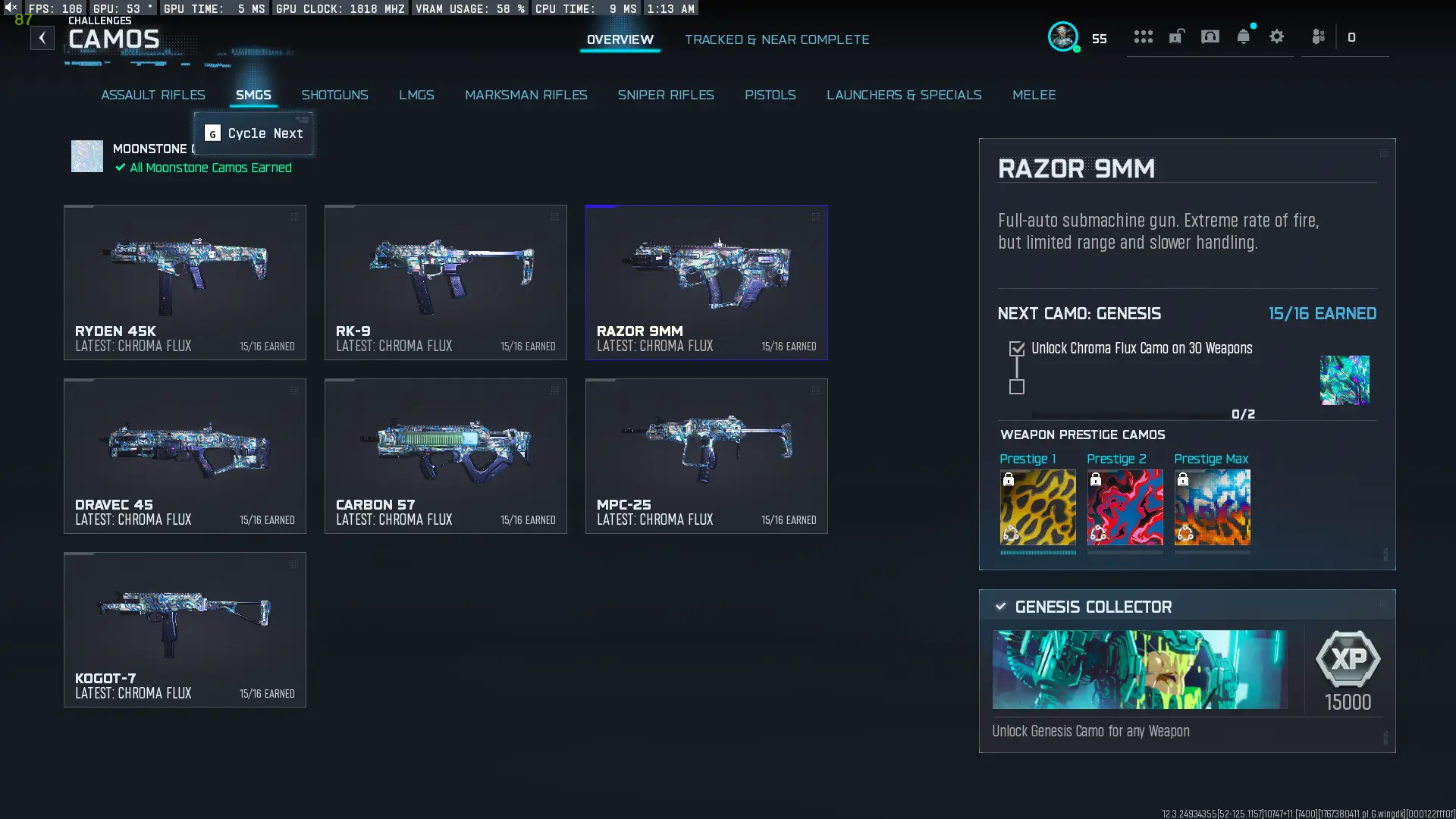 Buy 🪙 Black Ops 7 🪄 Infestation X Genesis Camo 🪓 All Guns Maxed 🎖️ ...