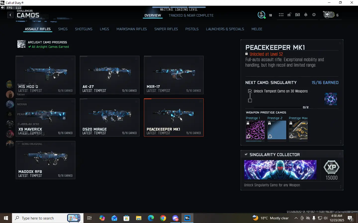 Buy 🏆 BlackOps 7 🏆 Prestige Master l 🎖️ Level 56+ l 🎨 30 Singularity ...