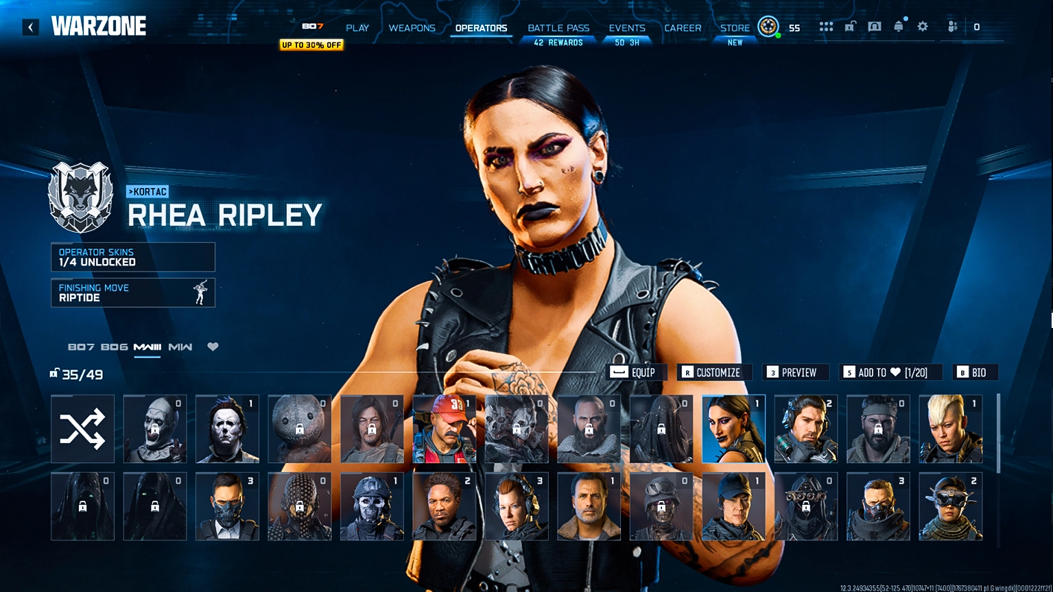 Buy ⚡ MW3 Level 850+ Prestige 16 | 🏆 BO7 Level 55+ Prestige 1 | 🎫 ...