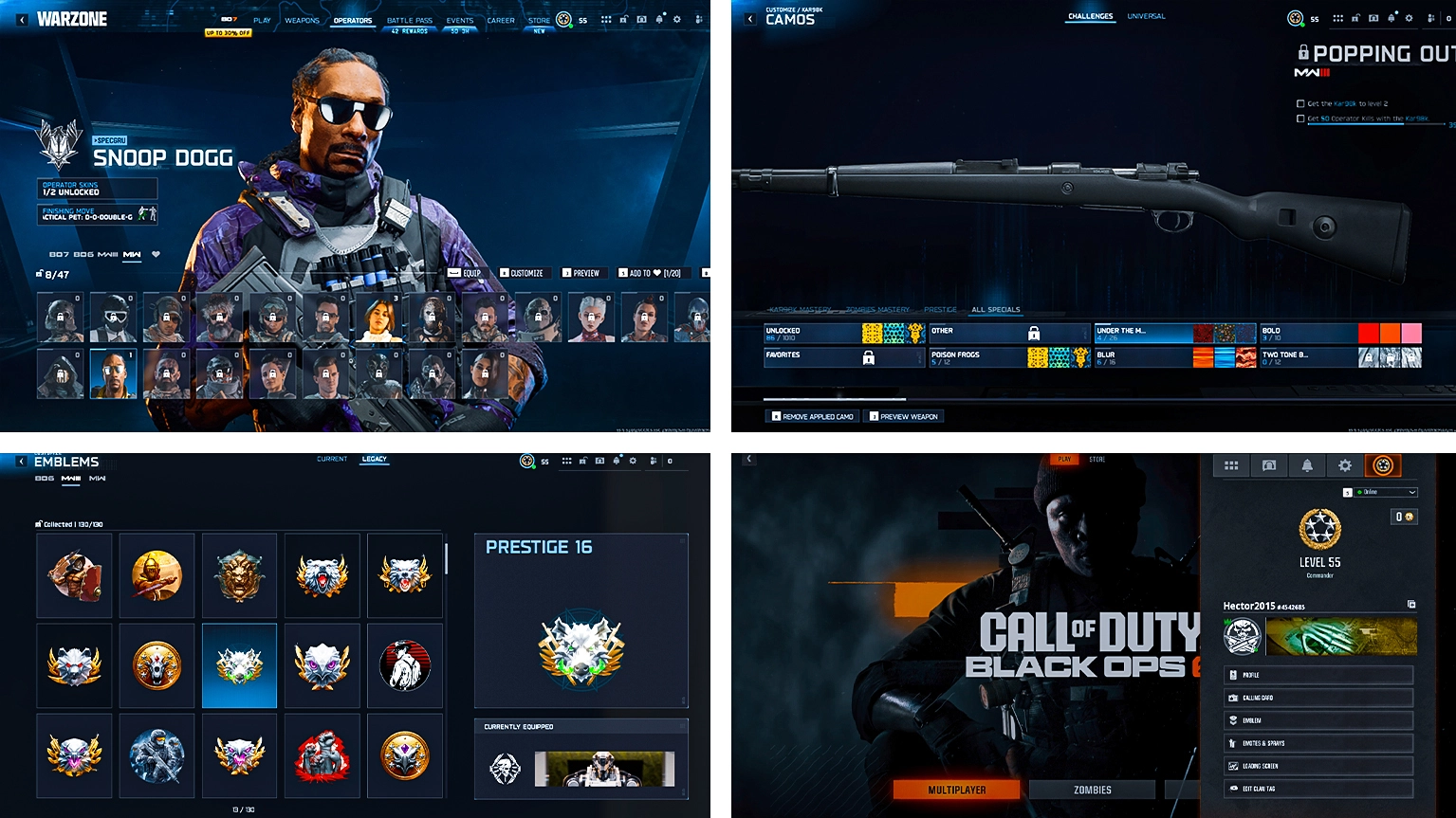 Buy 🔥 MW3 Level 850+ Prestige 16 | 🥇 BO7 Level 55+ Prestige 1 | 💎 ...