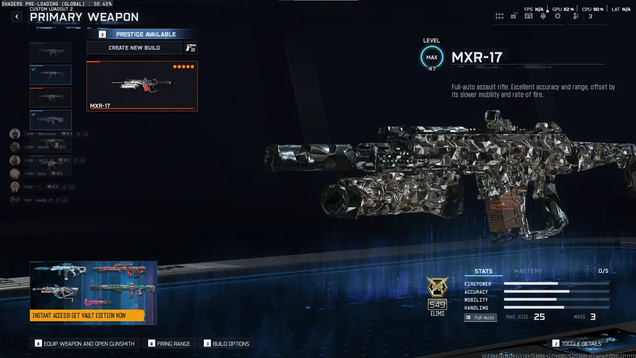 Buy 6 Arclight skins unlocked 🌟 Level 55 🐺 Shattered Gold camo on 6 ...