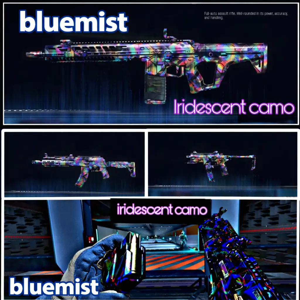 Buy 🎯 BO7 / Warzone 💫 Iridescent + Nexus Horizon + Singularity Camo 🟣 ...