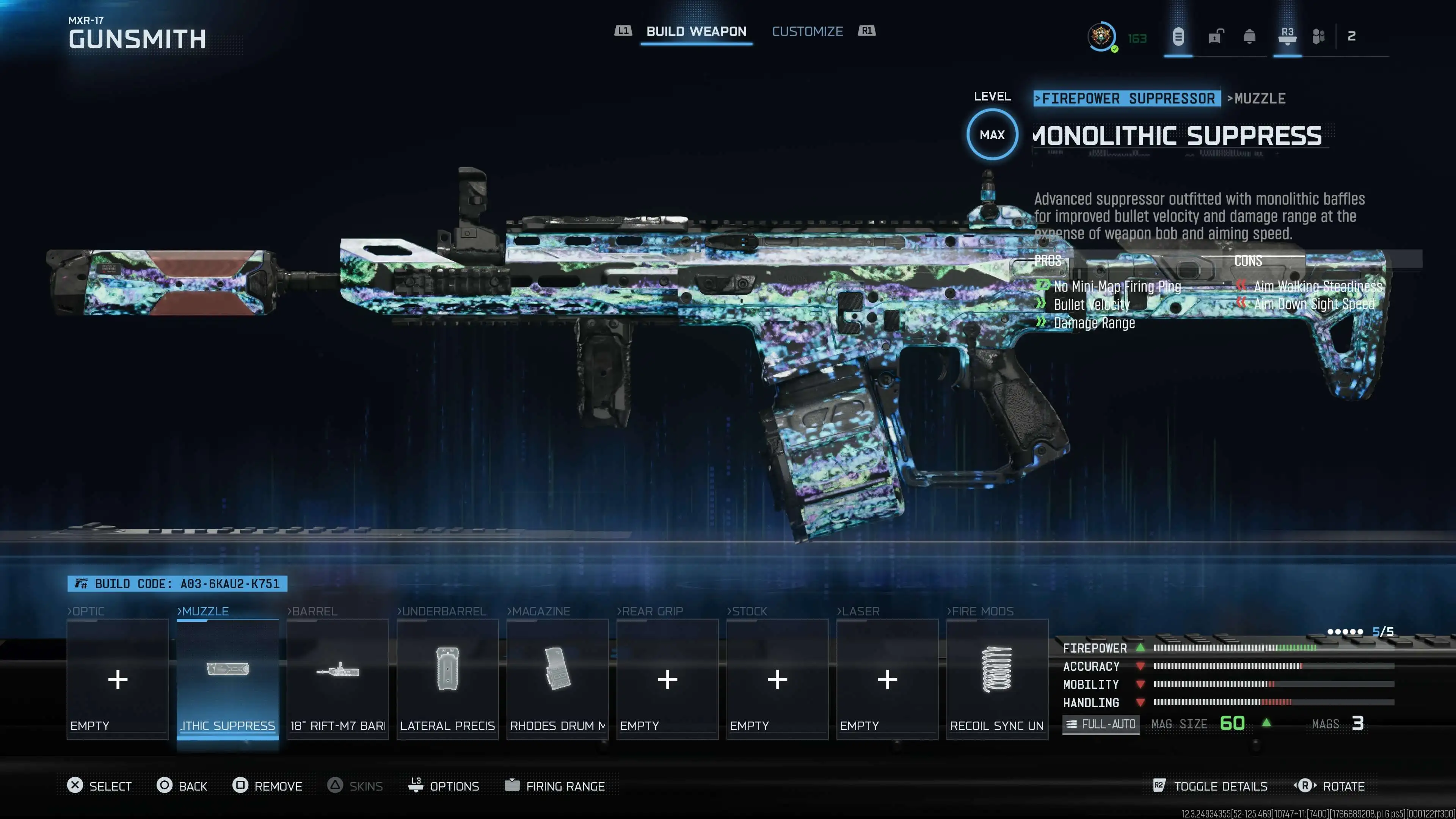 Buy 👑 BO7/WZ5👑 Prestige Master Level 163 🌠 Nexus Horizon Camo⚔️ ...