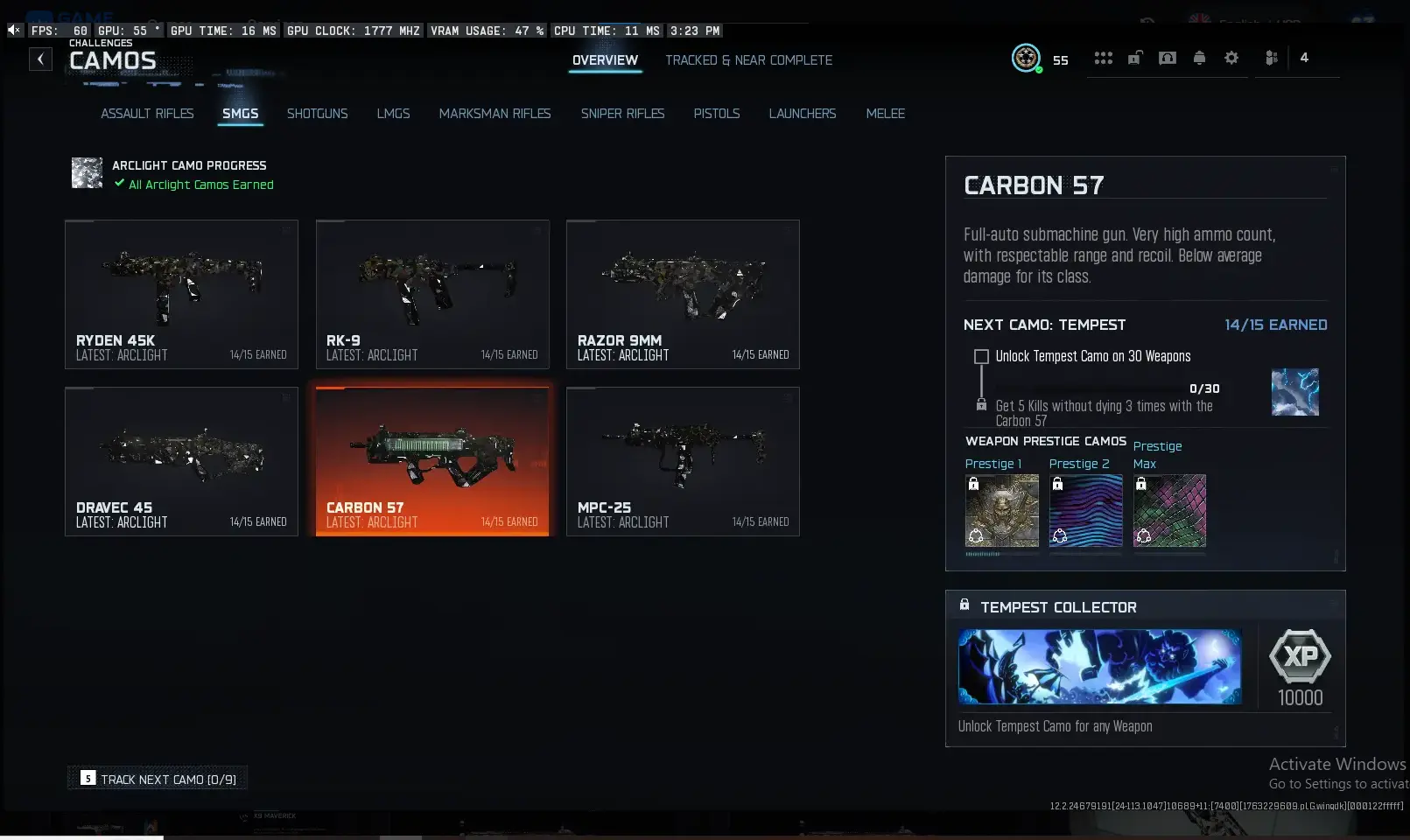 Kup 🎯 Black OPS 7 / Warzone 5 ⚡ 12 Arclight Camos 150+ Total Camos 🎃 ...