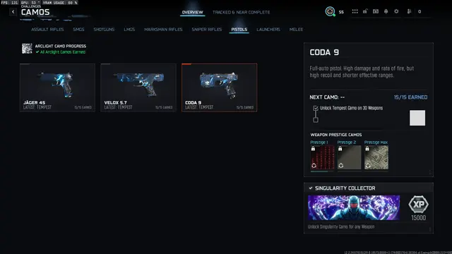 Kaufe VERIFIED SELLER 🟢 BO7 🟢 ️ Singularity MP All Guns | 💹 450+ Camos ...