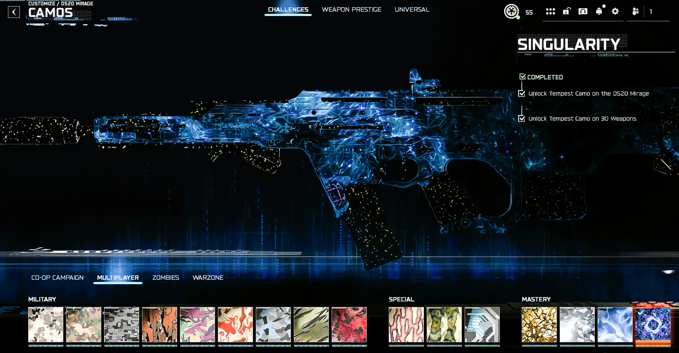 Buy 【🌿 BO7 🌿】【 Singularity Legit Unlocked + Level 55 】 ⚔ All ...