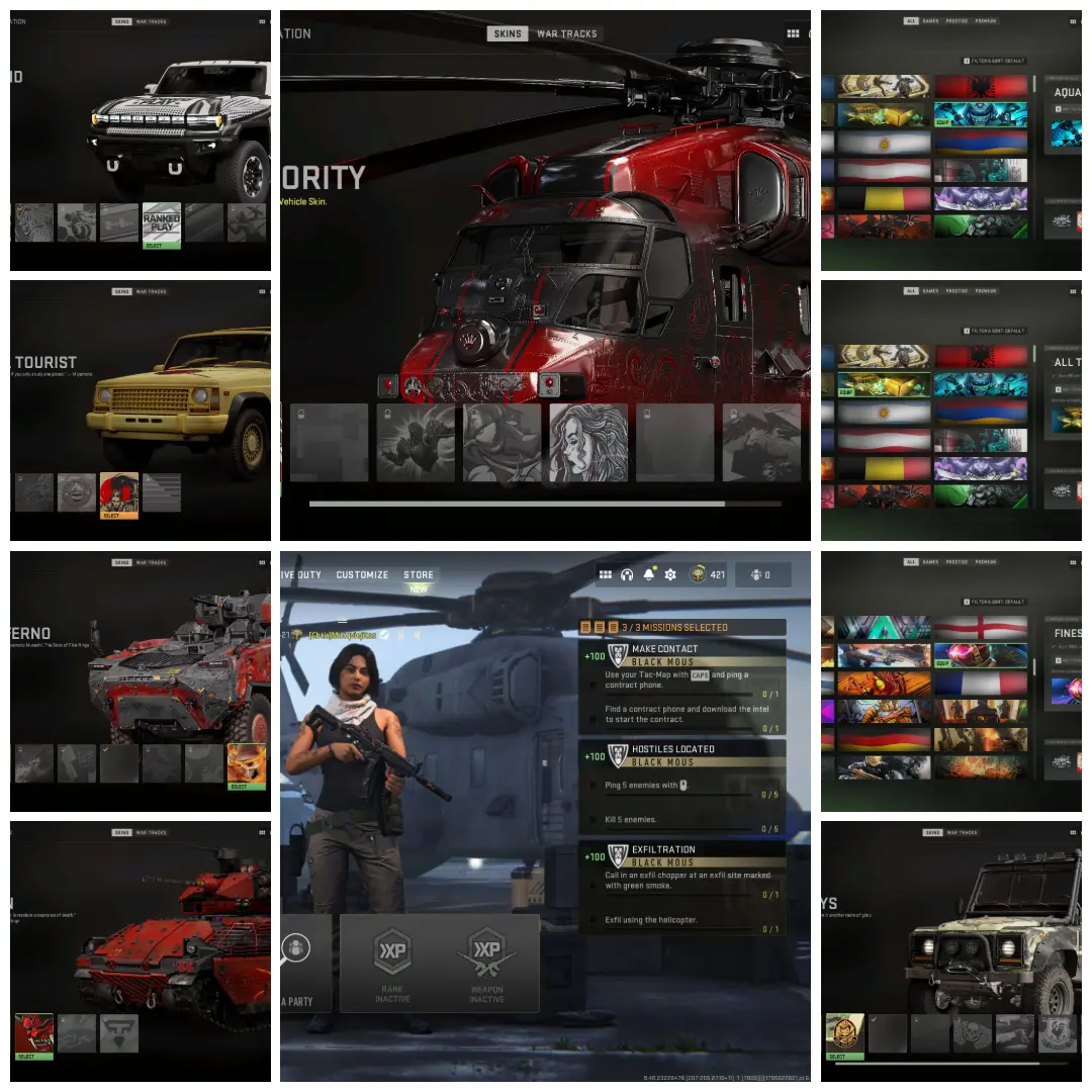 Buy MW2 Level 420 | 40 Guns Maxed | 40 Camos | Many Blueprints | Full ...