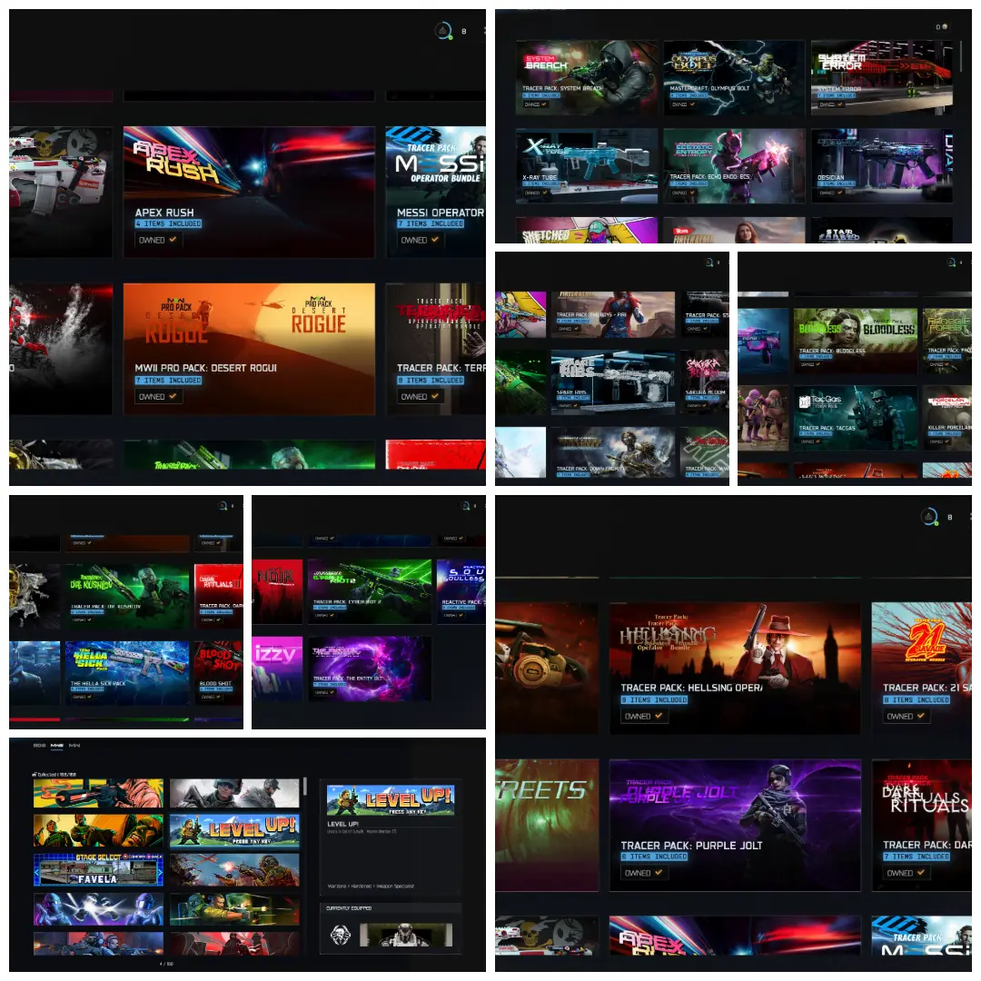 Buy MW3 Super Stacked Account – Level 800 | 100 Maxed Guns | 44 Bundles ...