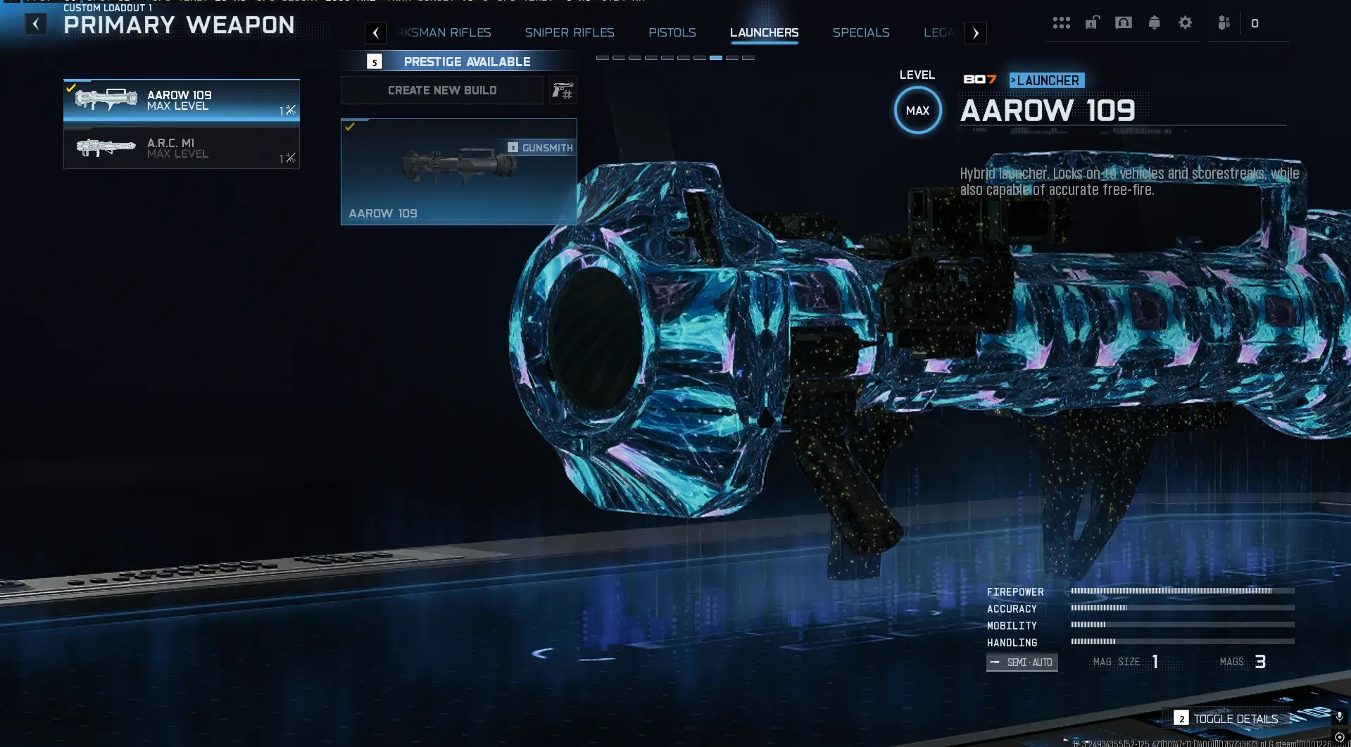 Buy BO7 / WZ5 Singularity Mastery Camo prestige master All Guns Max 🔥 ...