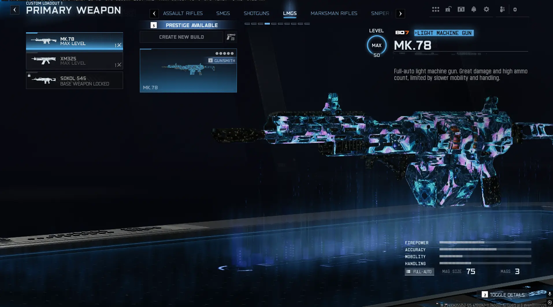 Buy BO7 / WZ5 Singularity Mastery Camo prestige master All Guns Max 🔥 ...