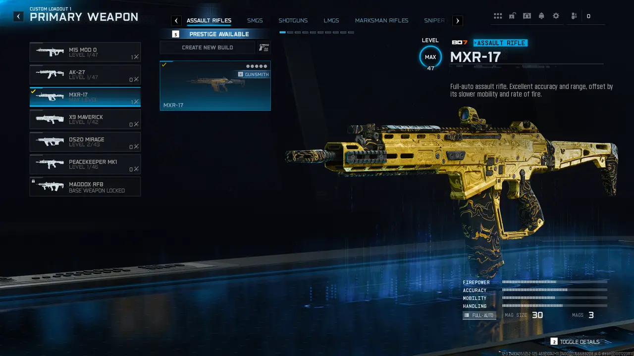 Buy 🎮【New Warzone】【3 New Meta Weapons Max Level (RAZOR 9MM & MXR -17 ...