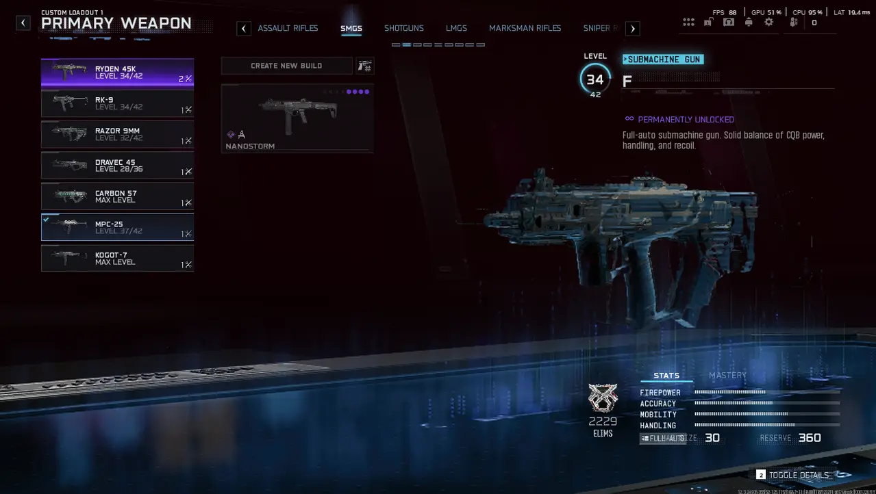 Køb 🎮【 30 WEAPONS INFESTATION CAMOS & 13 Weapons Max Level 】【 Prestige ...