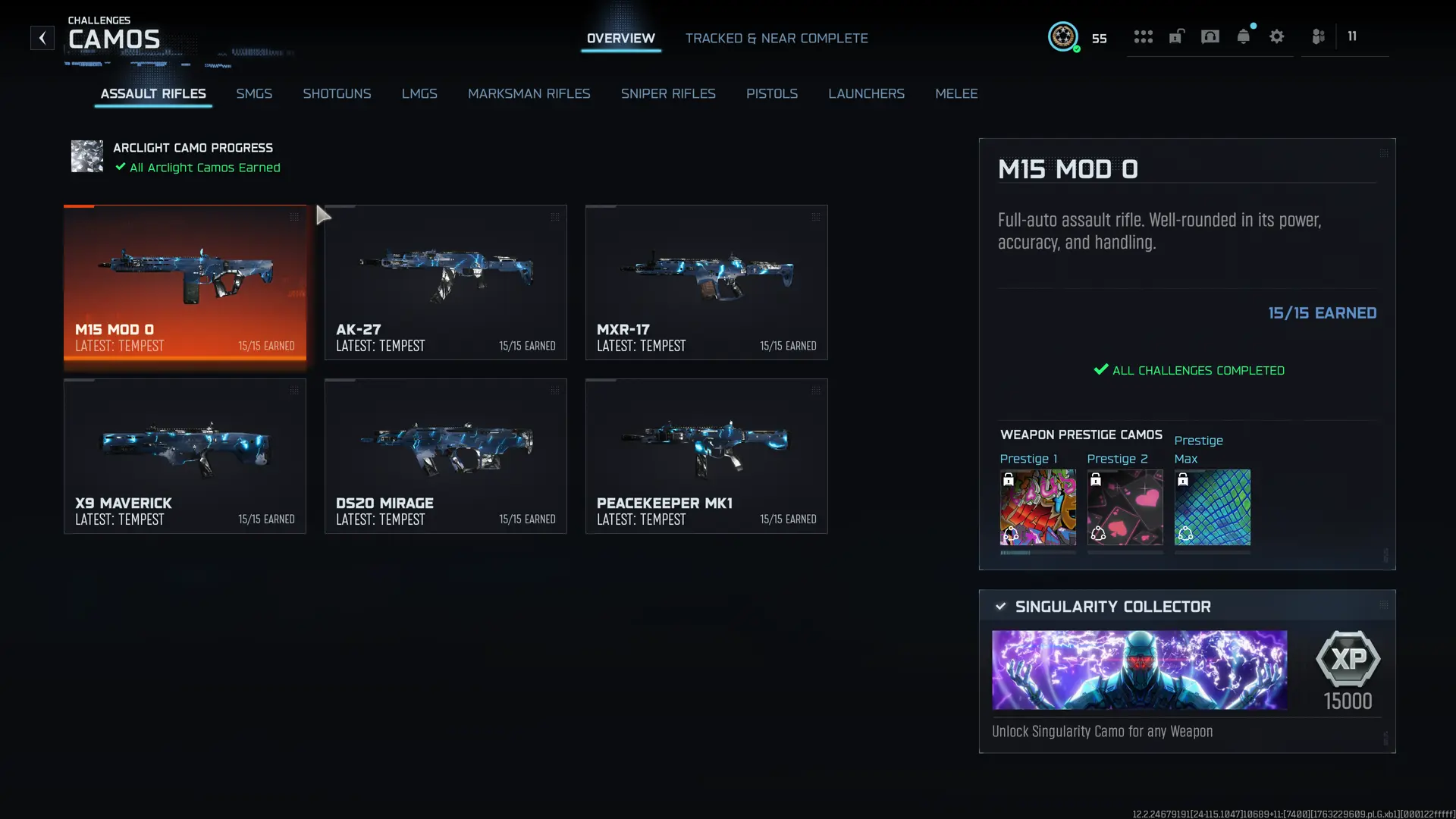 Buy 🔥 BLACK OPS 7 🔥 Warzone 5⭐ 30 Singularity Camos 🏆 Level 55 ⸱ Ready ...