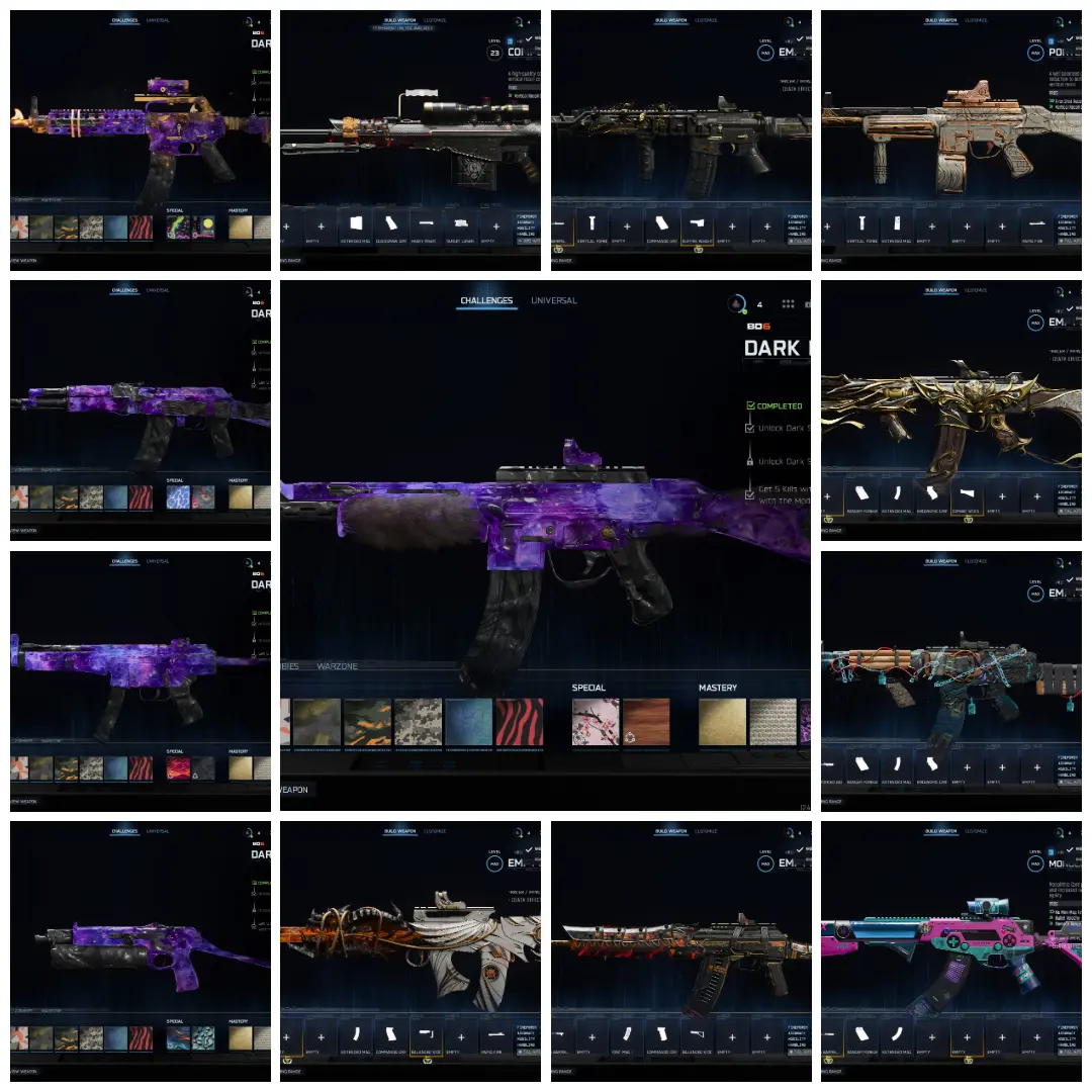 Buy WZ / BO7 / BO6– Prestige Master Level 300 | 36 Dark Matter | 50 ...