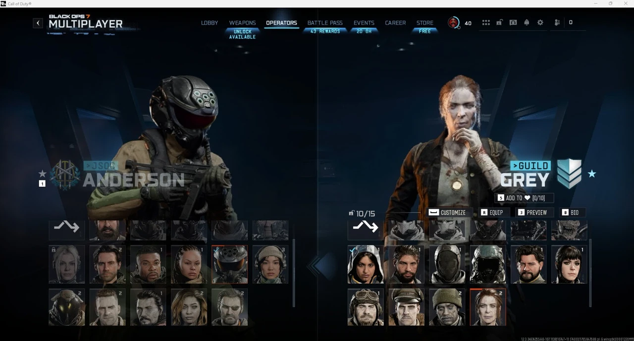 Acquista 🎮【 Account From BO7 Beta -🎖️ Prestige 9 】【30 SINGULARITY Camos ...